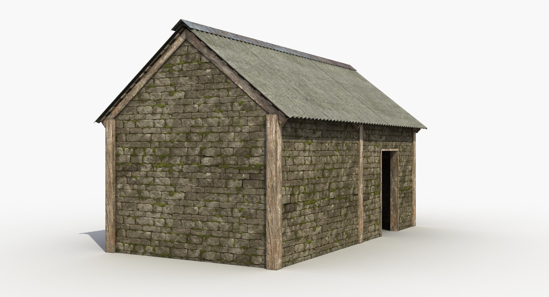 3D Old Shed 17 3D Model - TurboSquid 2108200