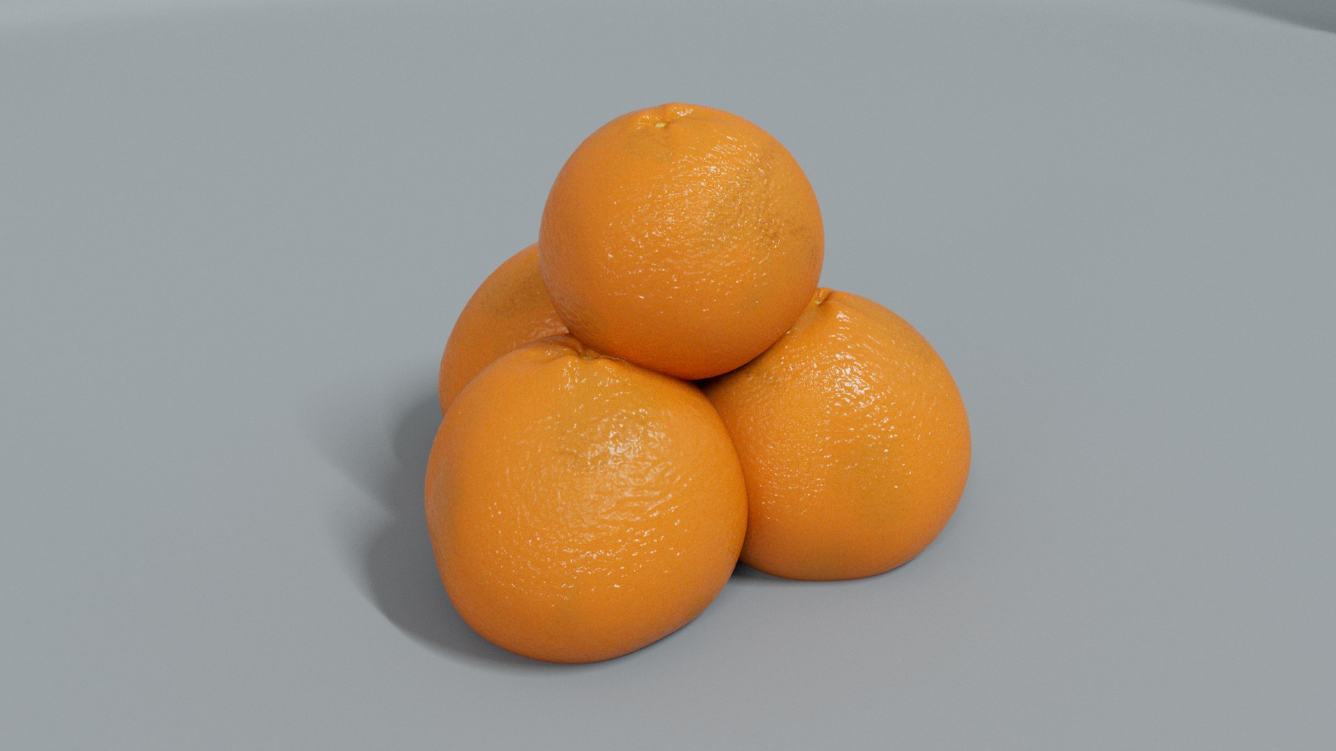 Orange Tangerine 3D Model - TurboSquid 2103503