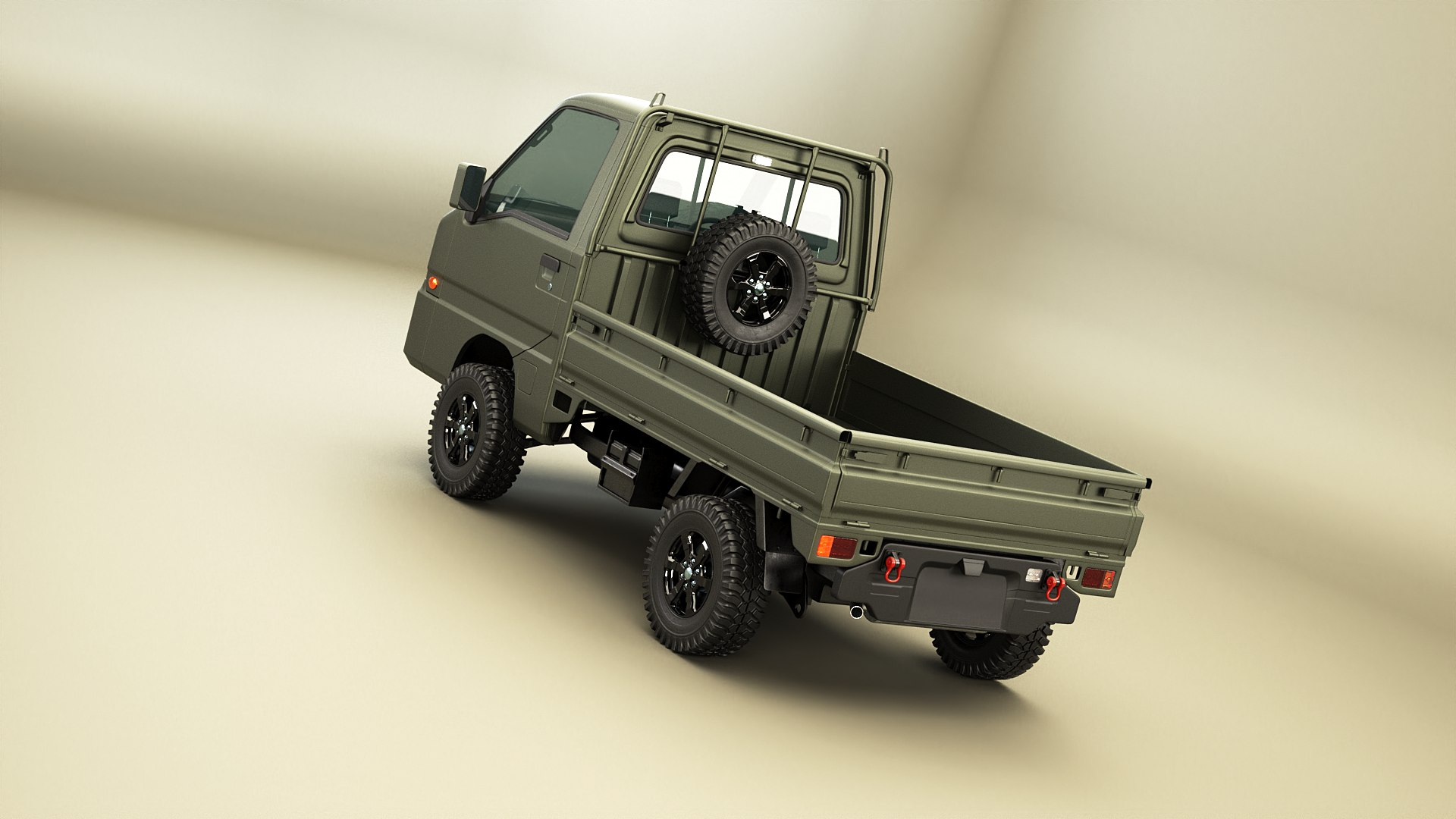 Offroad Kei-Truck Model - TurboSquid 2251303