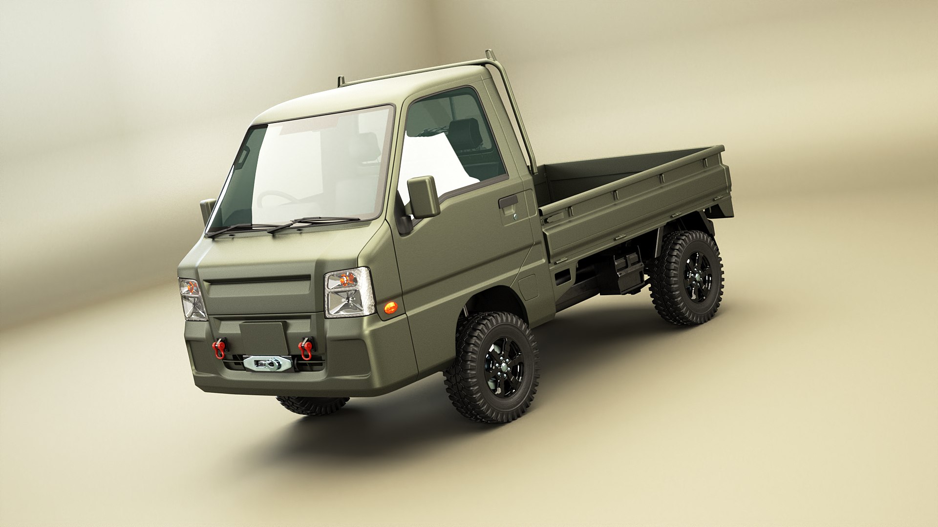 Offroad Kei-Truck Model - TurboSquid 2251303