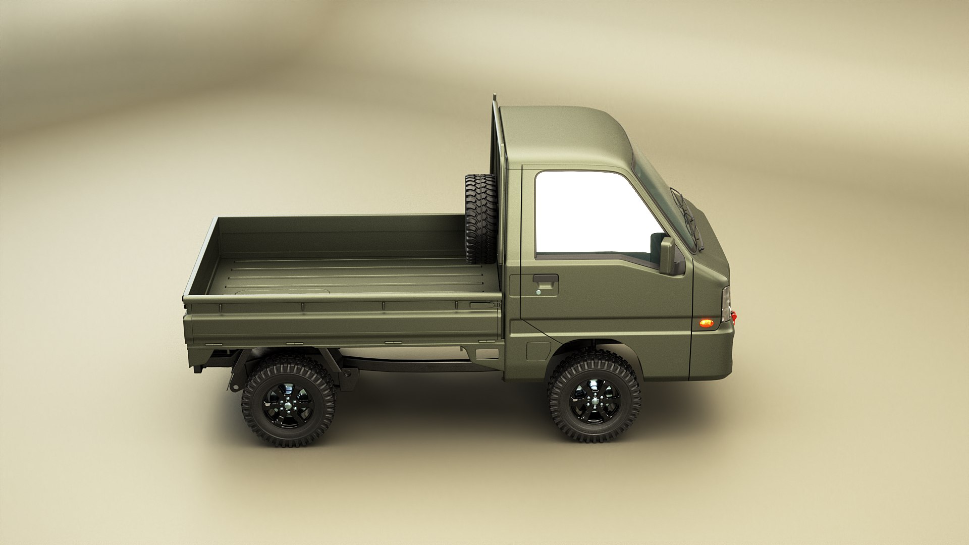 Offroad Kei-Truck Model - TurboSquid 2251303