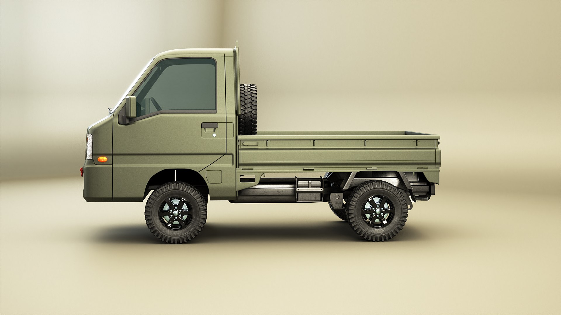 Offroad Kei-Truck Model - TurboSquid 2251303