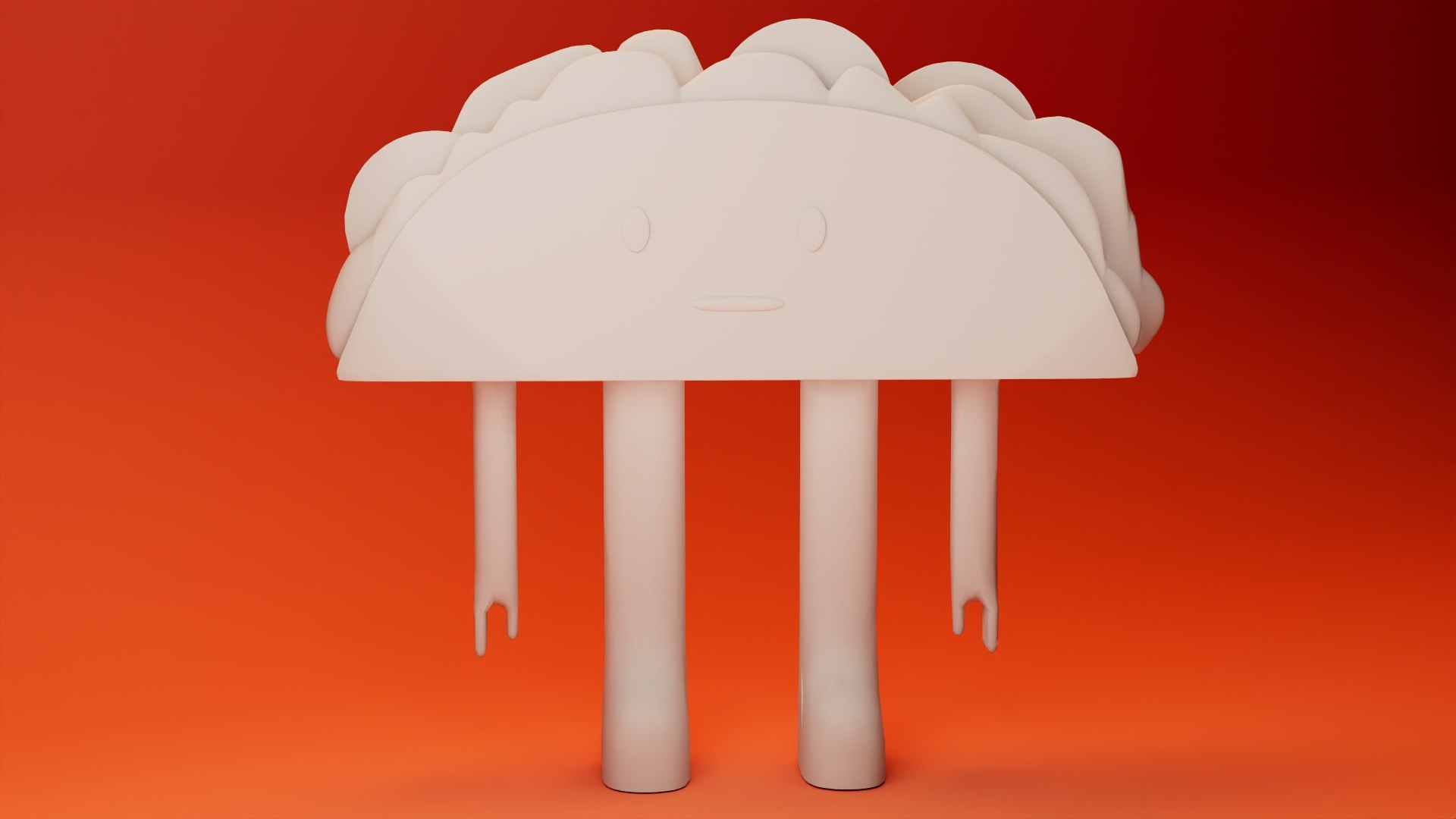 3D Taco Cartoon Character Model - TurboSquid 2297072