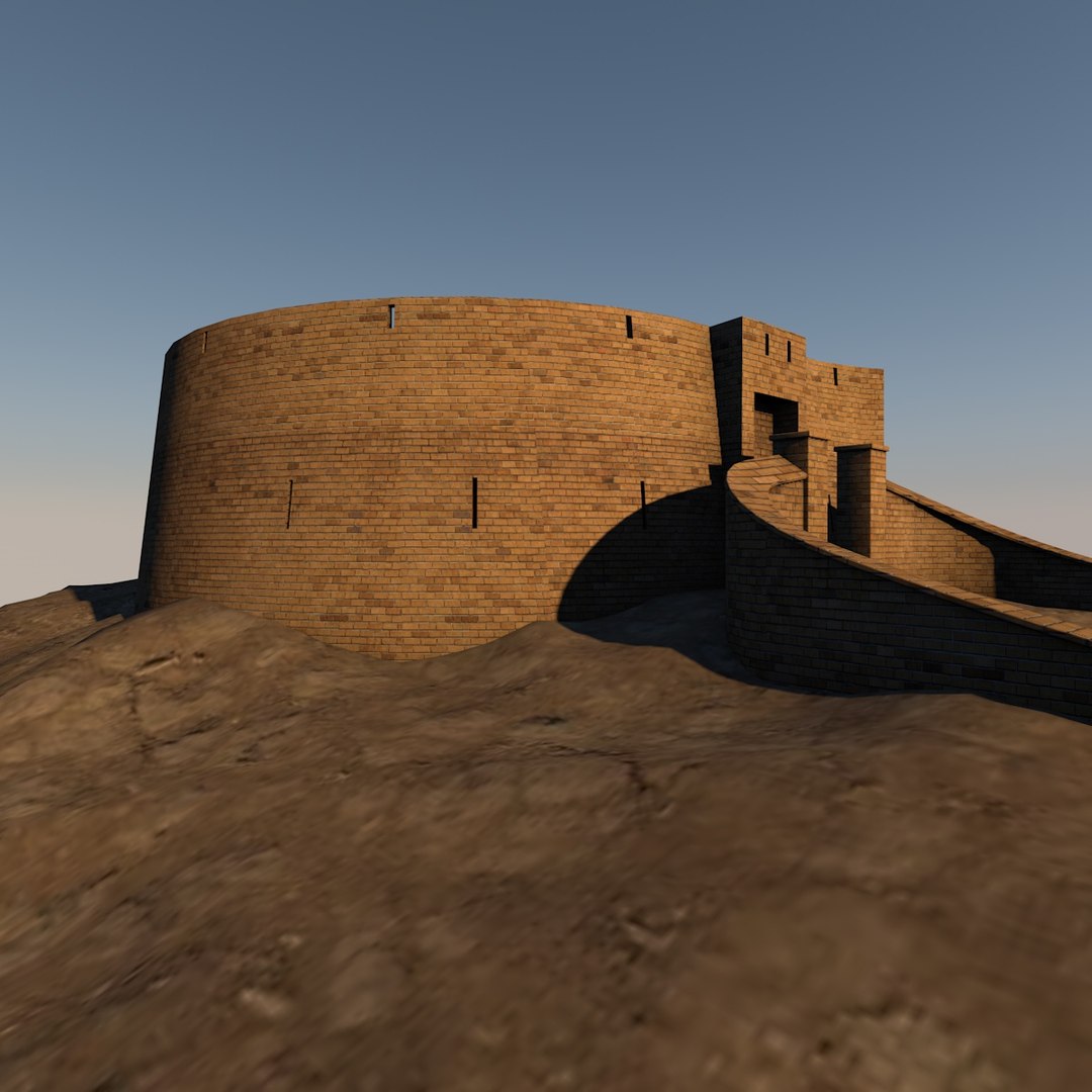 3D sira fortress model - TurboSquid 1352726