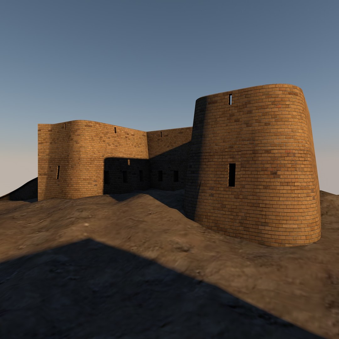 3D sira fortress model - TurboSquid 1352726