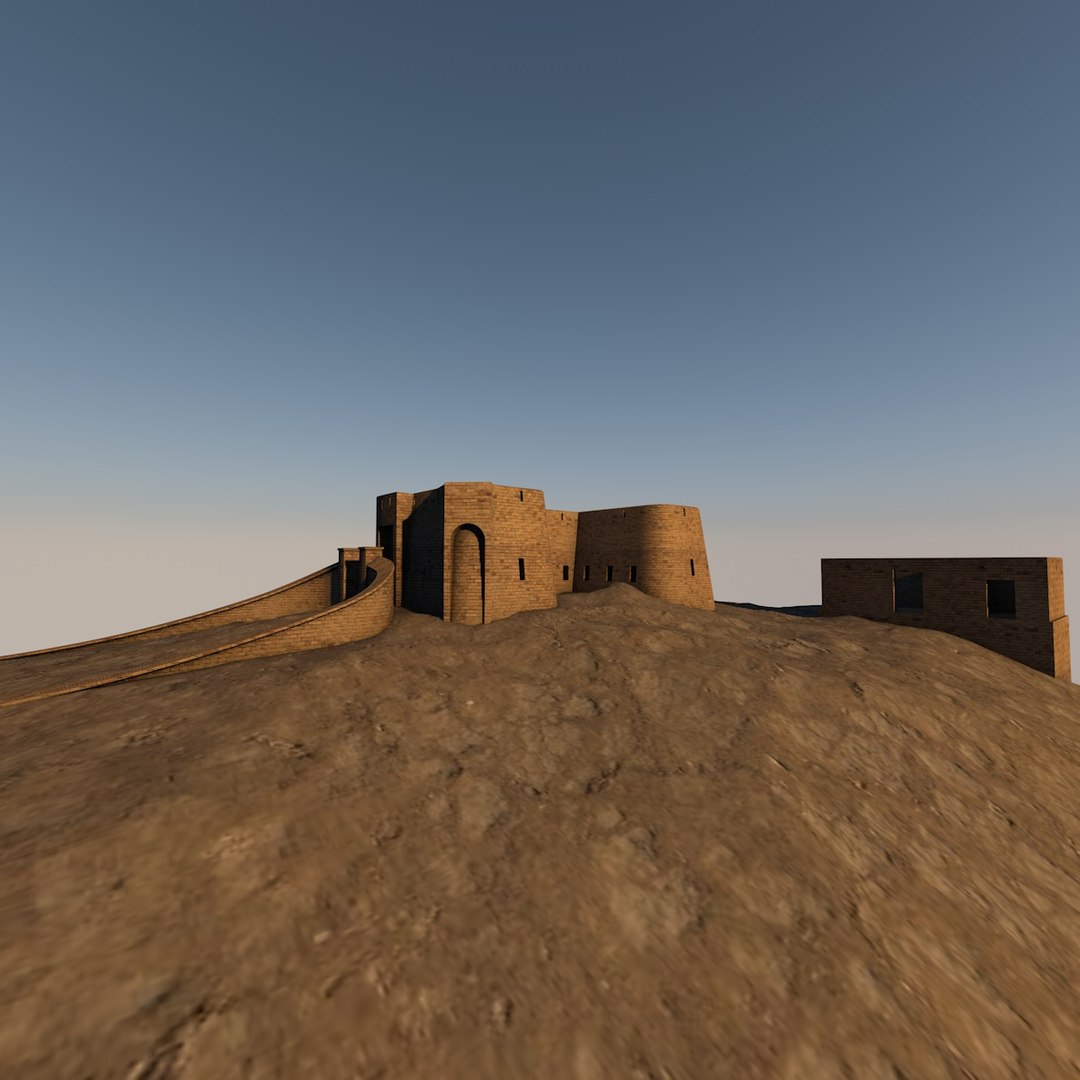 3D sira fortress model - TurboSquid 1352726
