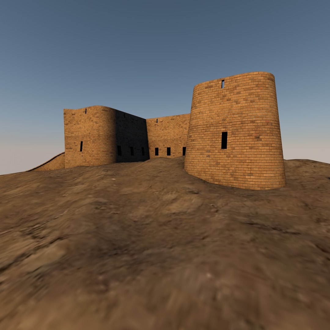 3D sira fortress model - TurboSquid 1352726