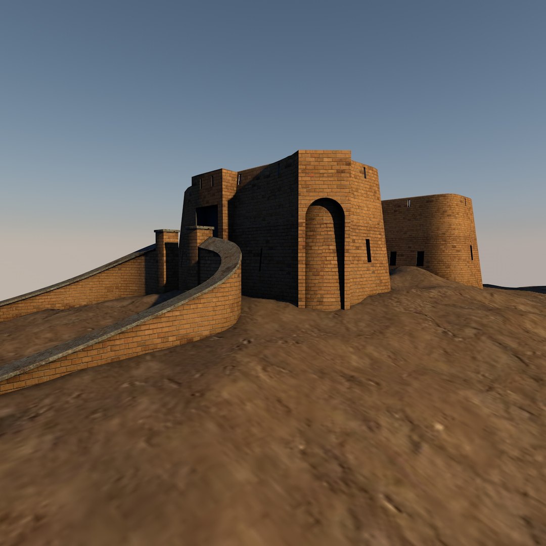 3D sira fortress model - TurboSquid 1352726