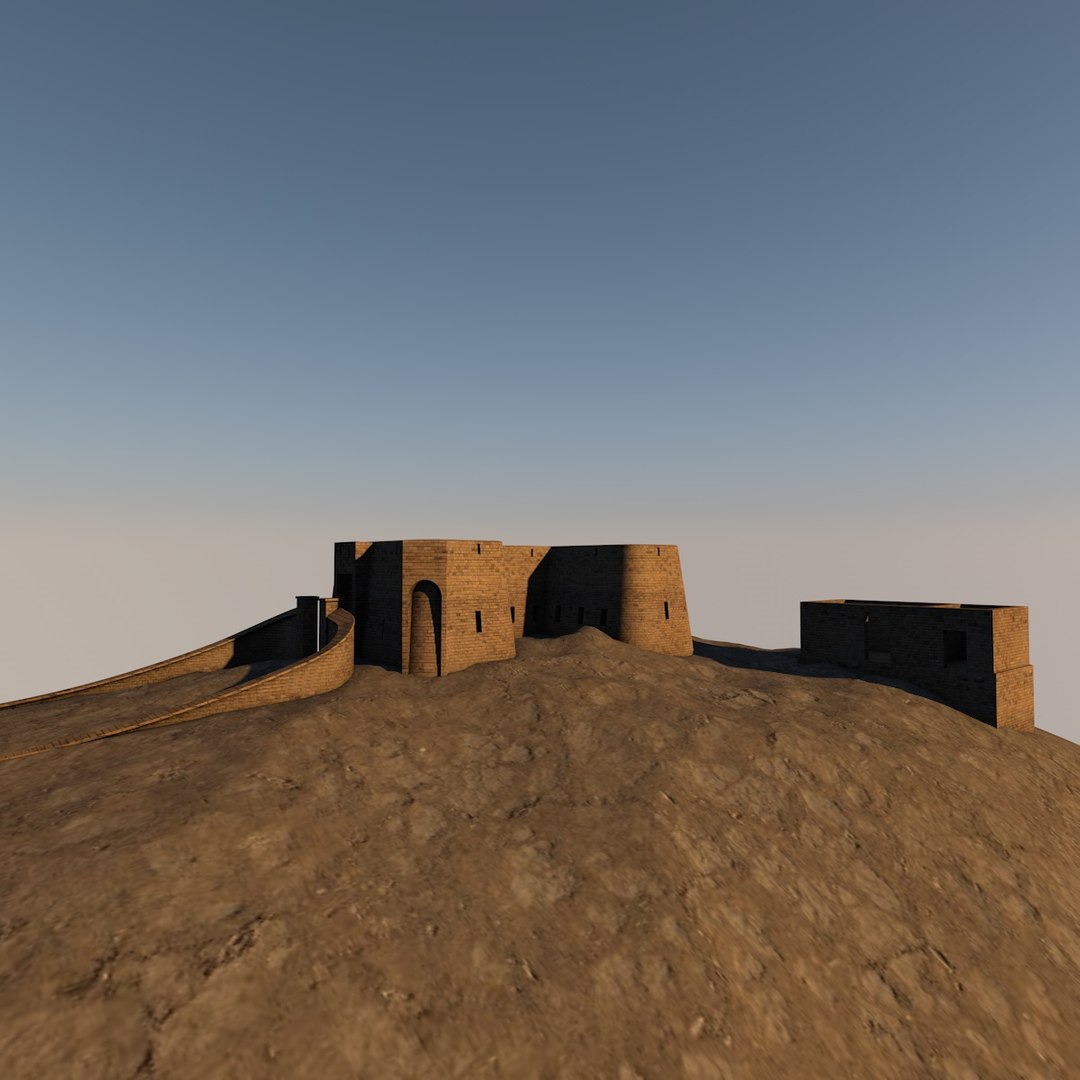 3D sira fortress model - TurboSquid 1352726