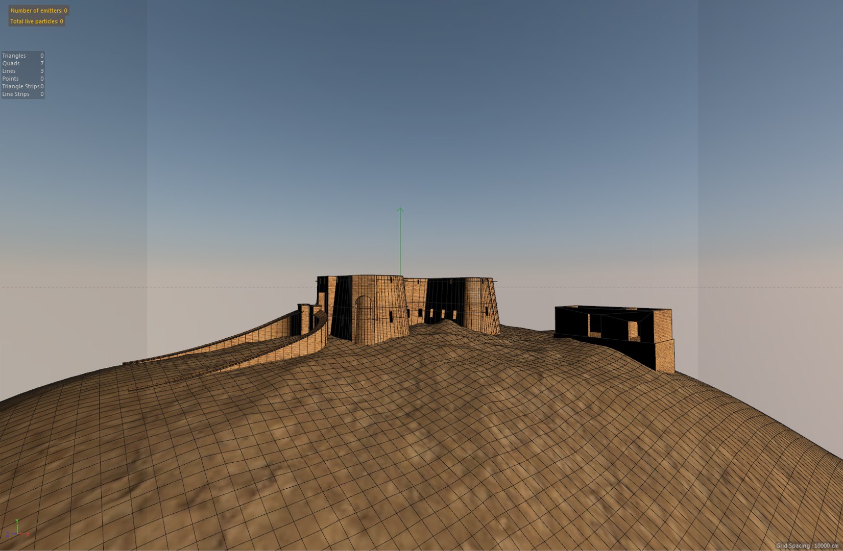 3D sira fortress model - TurboSquid 1352726