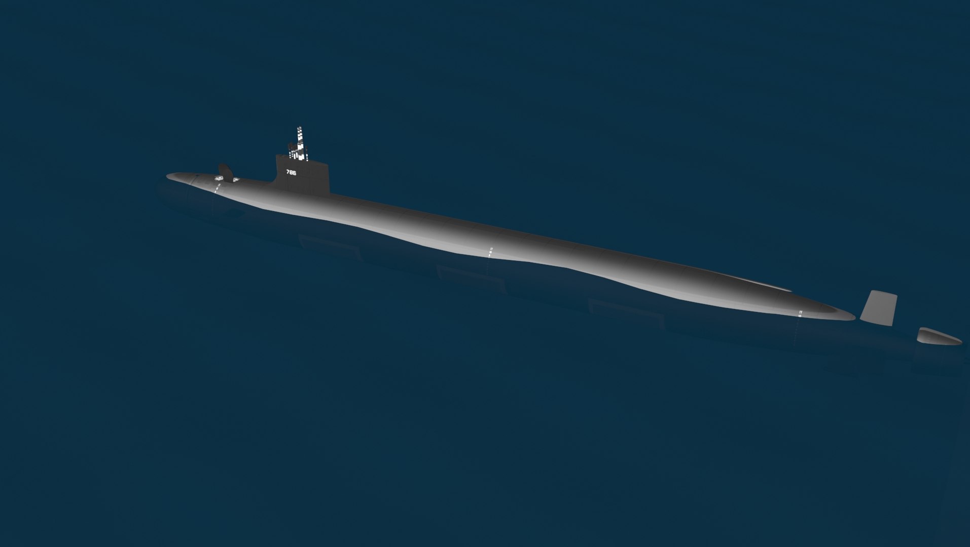 Virginia Class SSN 786 USS Illinois 3D Model - TurboSquid 1765583