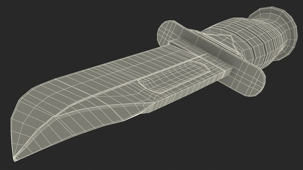 Ka Bar USMC Mark II 파이팅 나이프 3D 모델 - TurboSquid 1708593