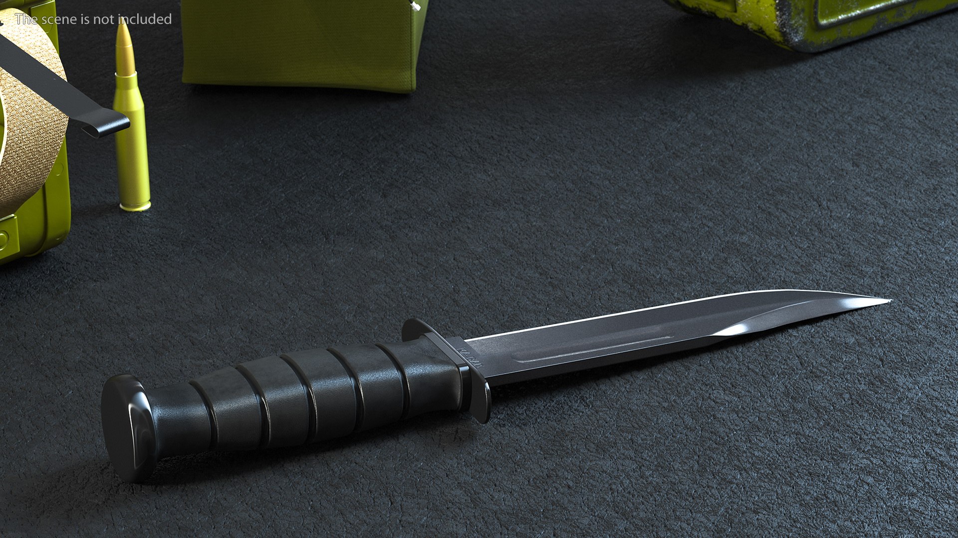 3D Model Bar Usmc Mark Ii - TurboSquid 1708593