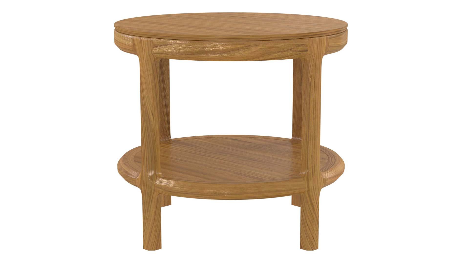 3D model Restoration Hardware PADUA ROUND SIDE TABLE - TurboSquid 2162583