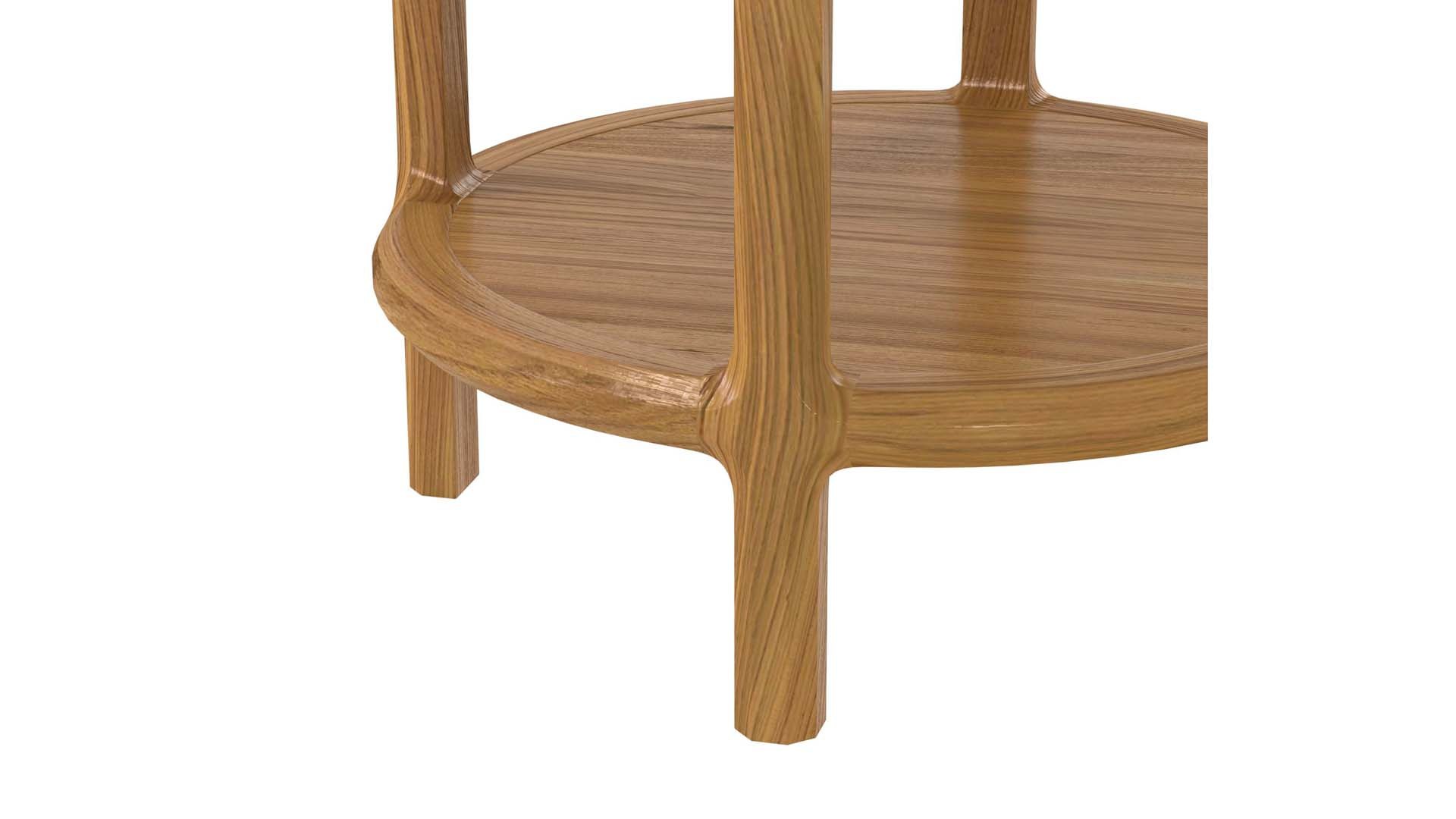 3D model Restoration Hardware PADUA ROUND SIDE TABLE - TurboSquid 2162583