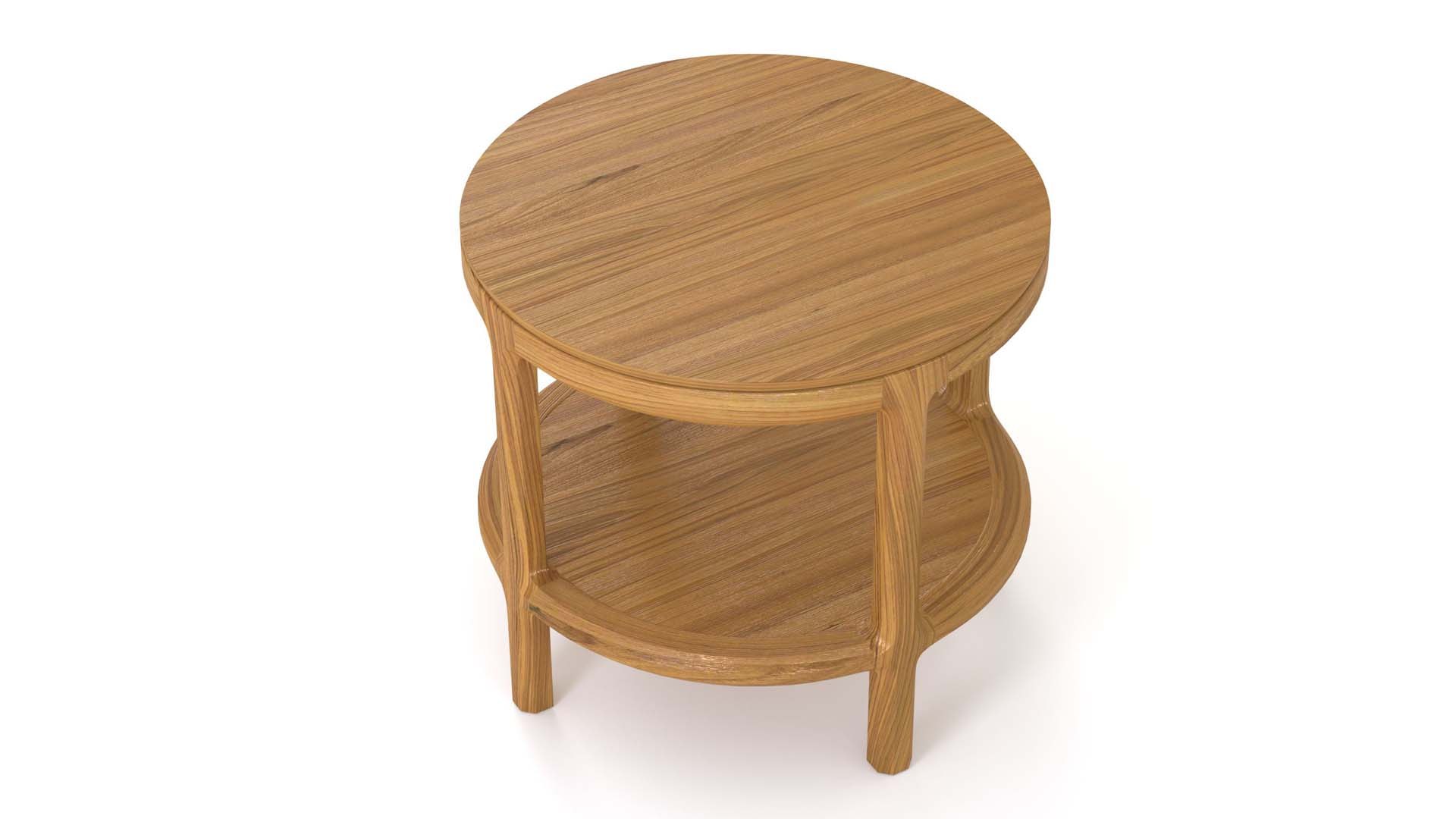 3D model Restoration Hardware PADUA ROUND SIDE TABLE - TurboSquid 2162583