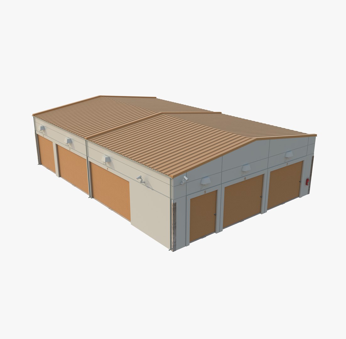 3D Storage Units - TurboSquid 1259472