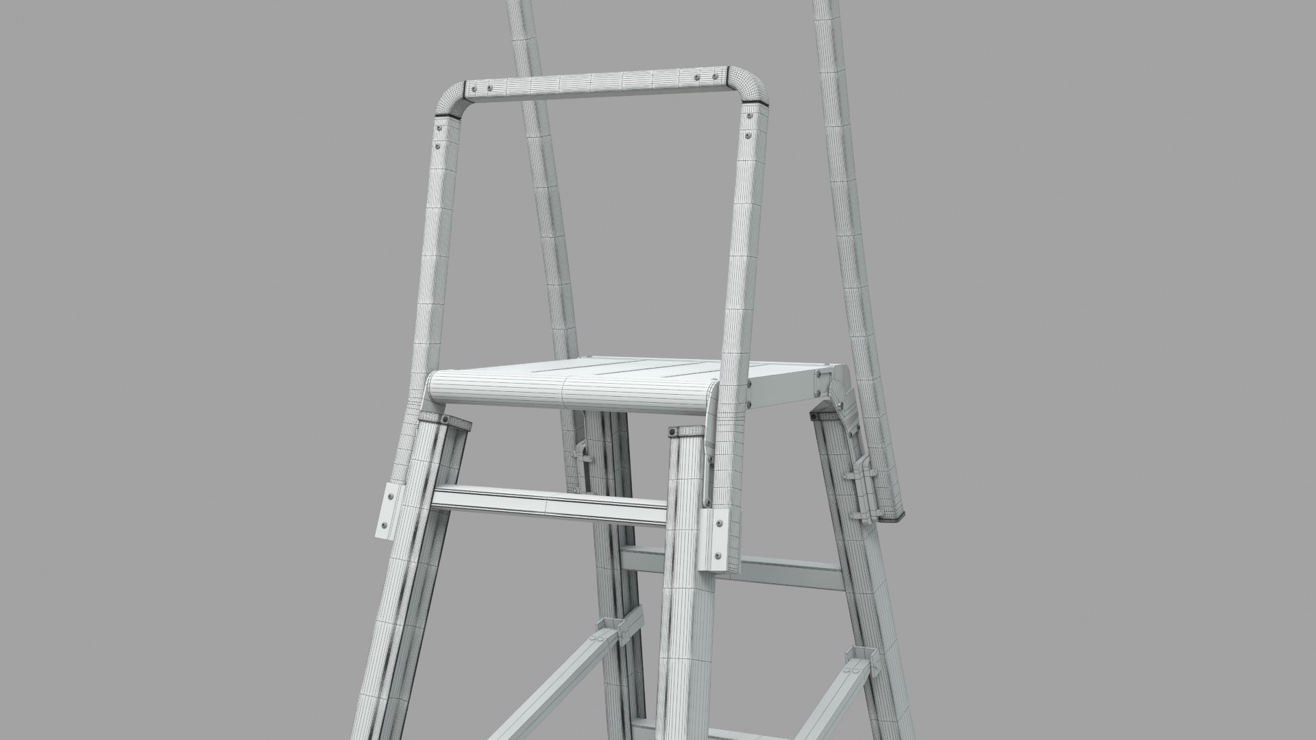 3D Step Ladder Model - TurboSquid 1853471