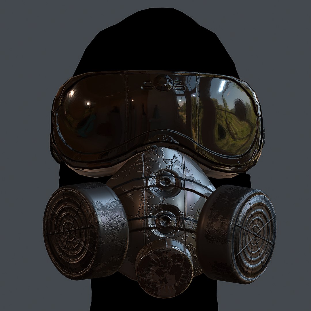 Free Gas Mask Model - TurboSquid 1693987