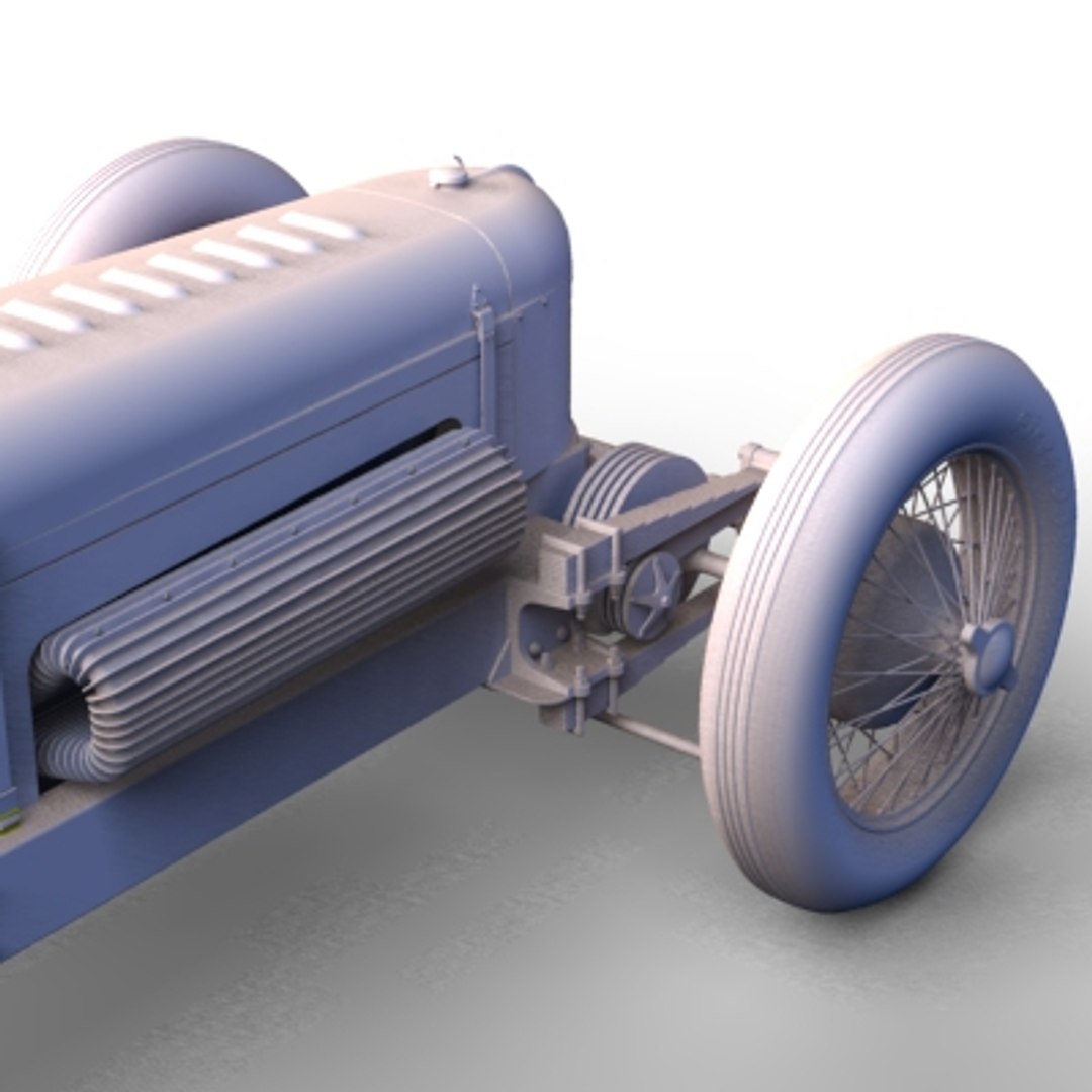 Miller Racing Car 91 3d Obj