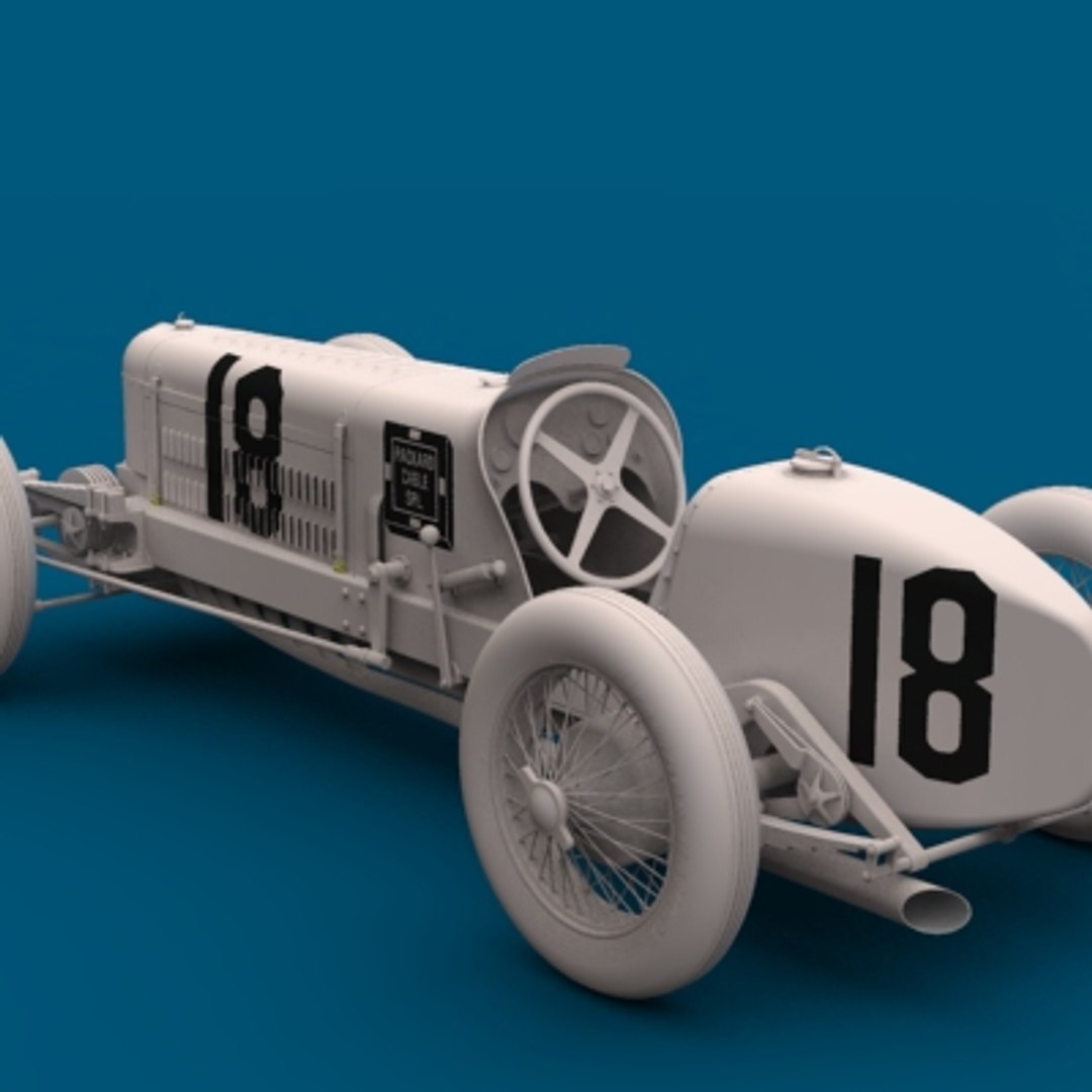 Miller Racing Car 91 3d Obj