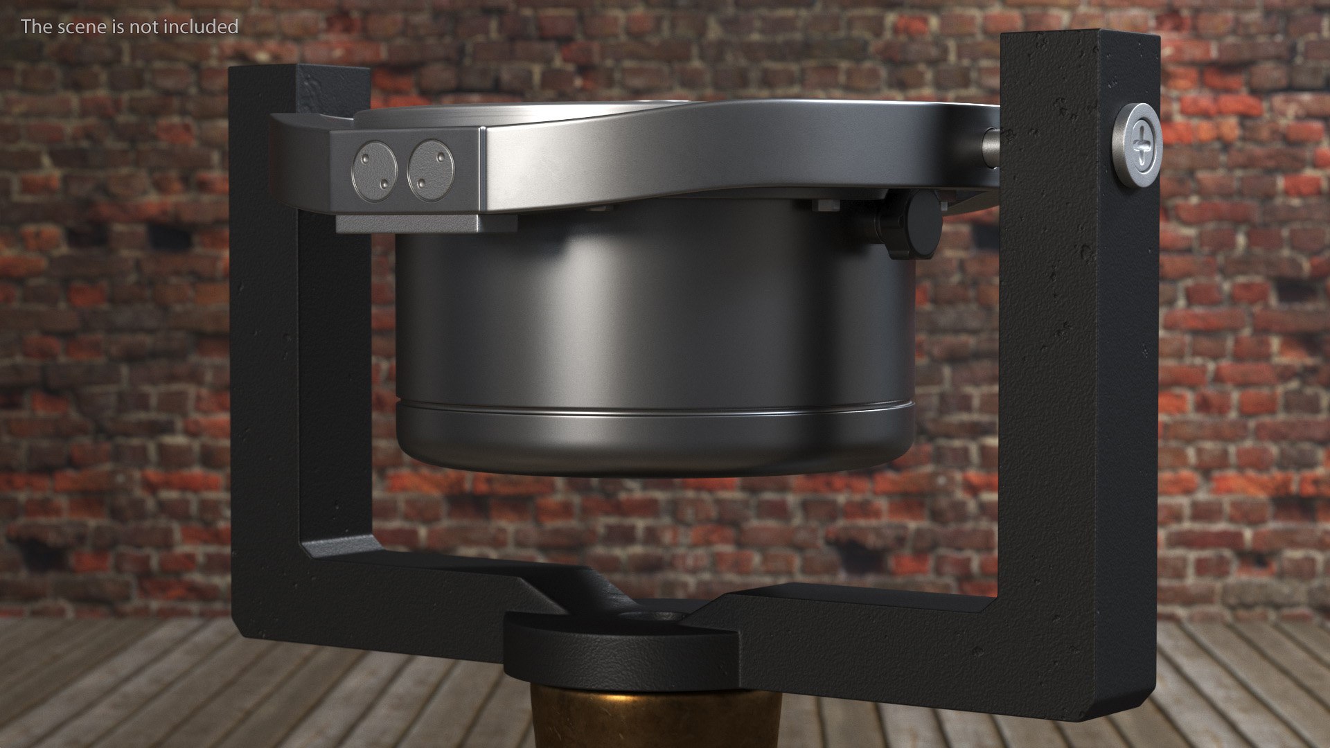 Large Marine Compass Steel 3D Model - TurboSquid 1991652