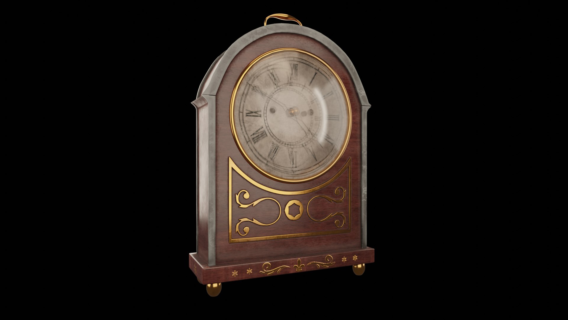 Free 3D model Classic Desk Clock - TurboSquid 2158815