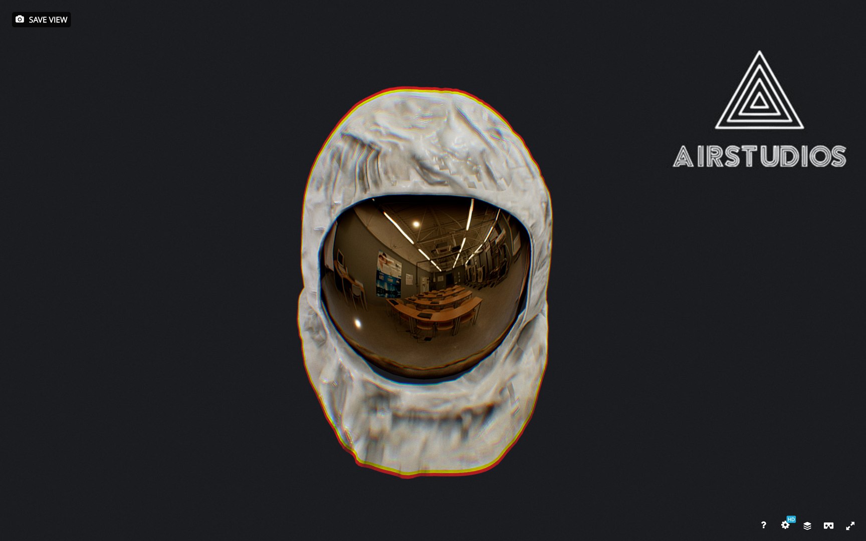 3D Model Astronaut Space Helmet Apollo 11 - TurboSquid 1887265