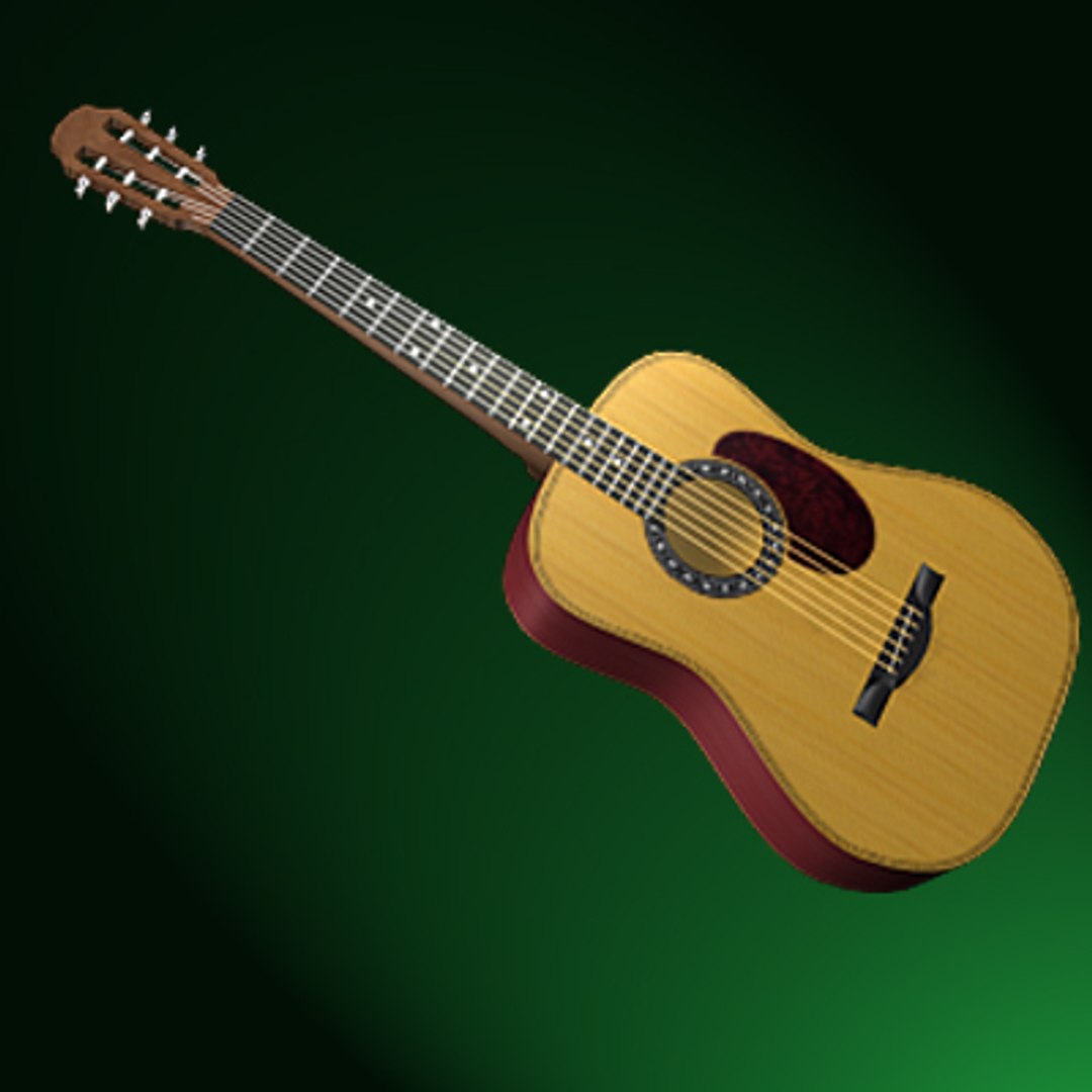 3d Music Instrument Model