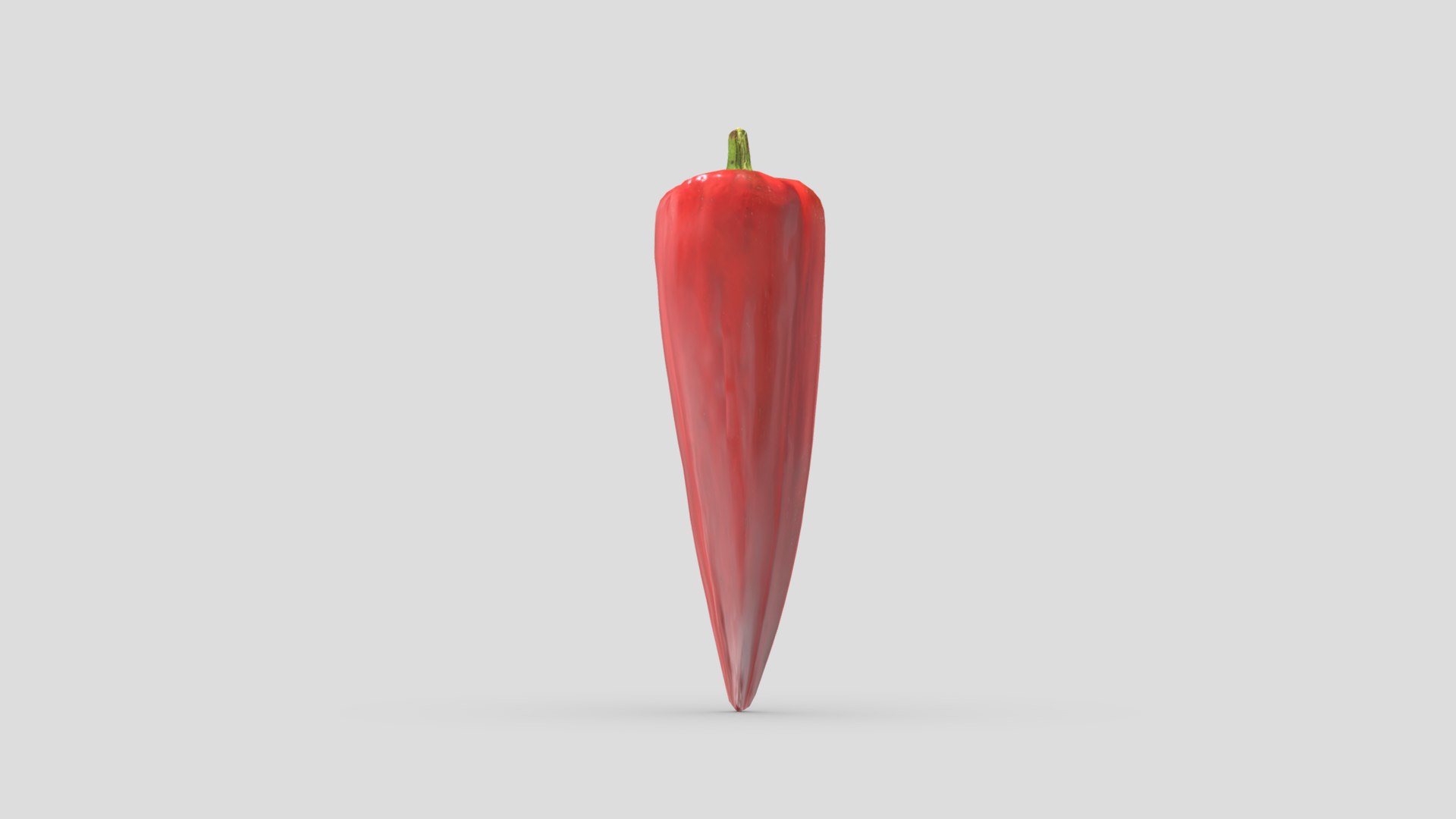3D Peppers Low Poly - TurboSquid 2251455