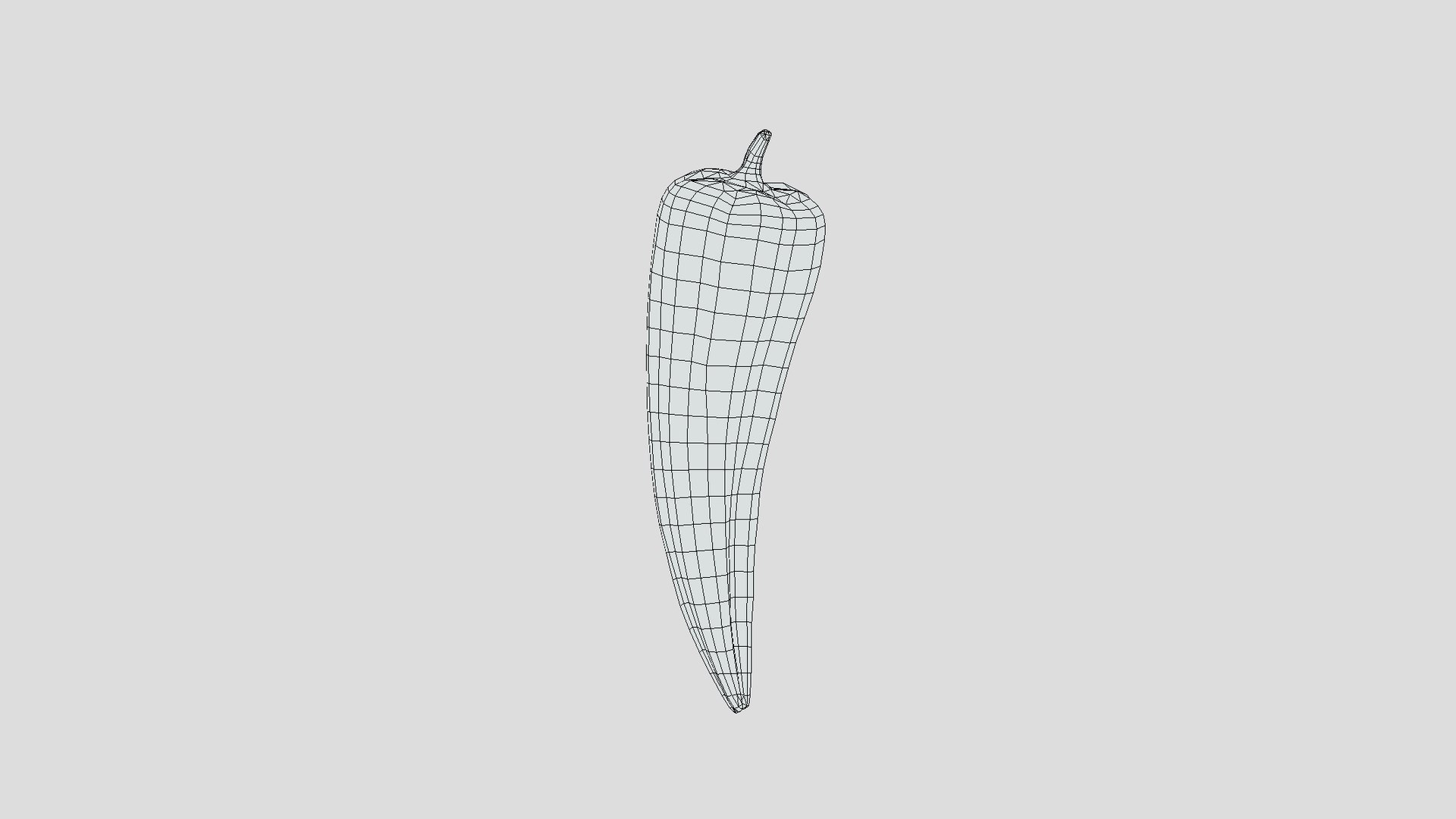 3D Peppers Low Poly - TurboSquid 2251455