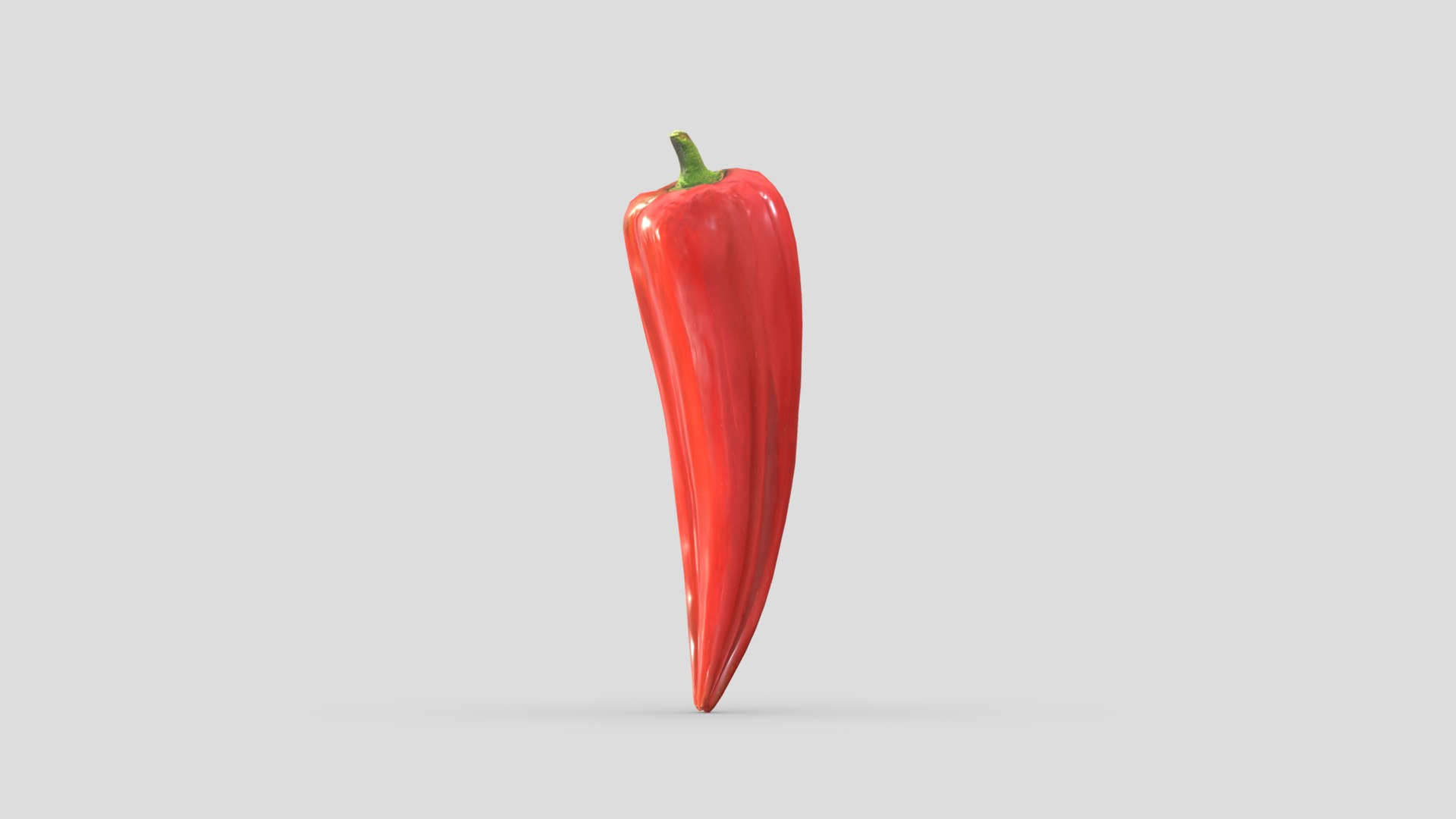 3D Peppers Low Poly - TurboSquid 2251455