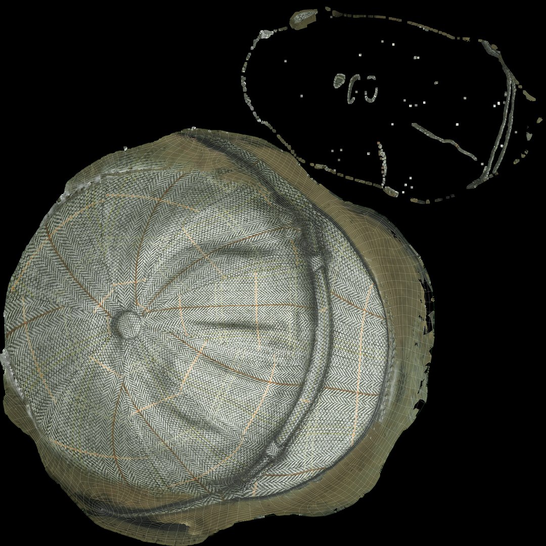 3D Model Clothes 320 Cap French - TurboSquid 2206590