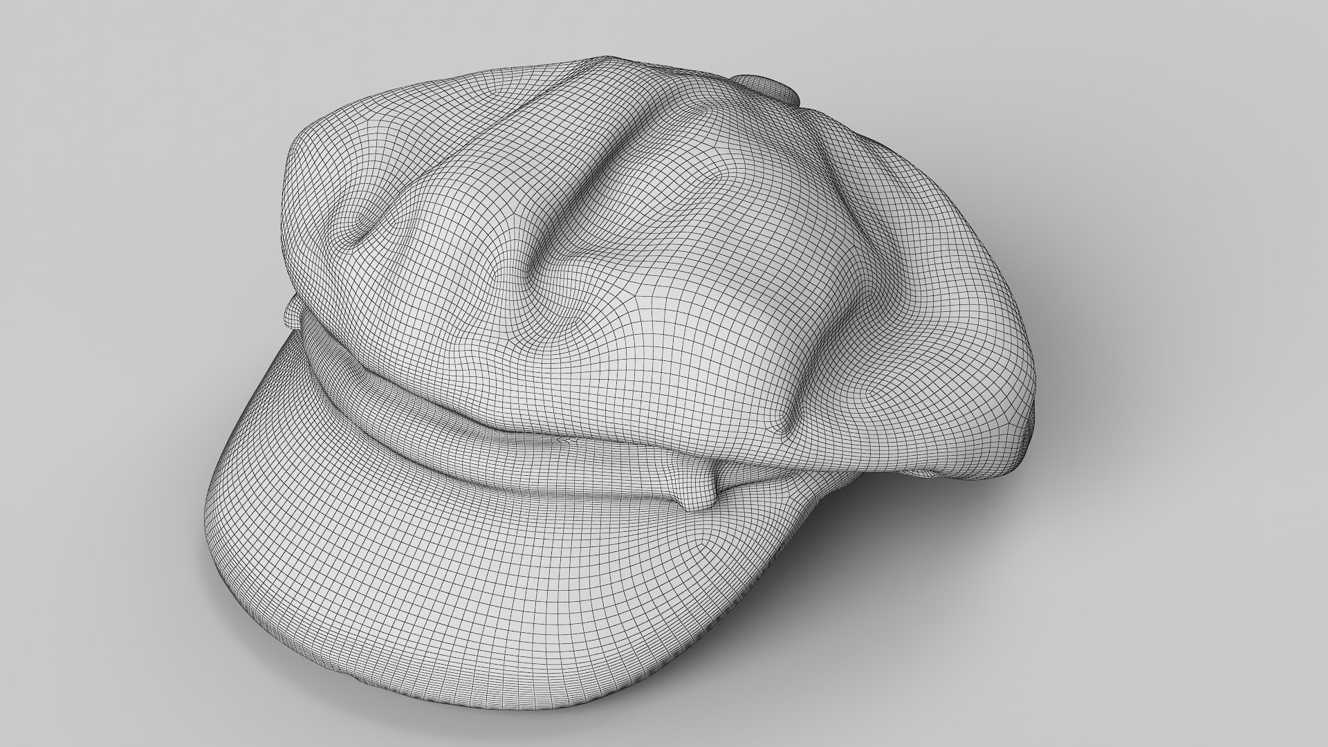 3D Model Clothes 320 Cap French - TurboSquid 2206590