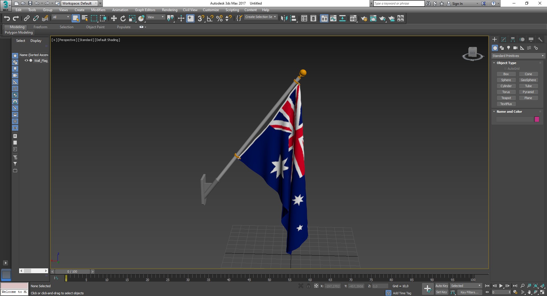 Australian Flags Model - TurboSquid 2207518