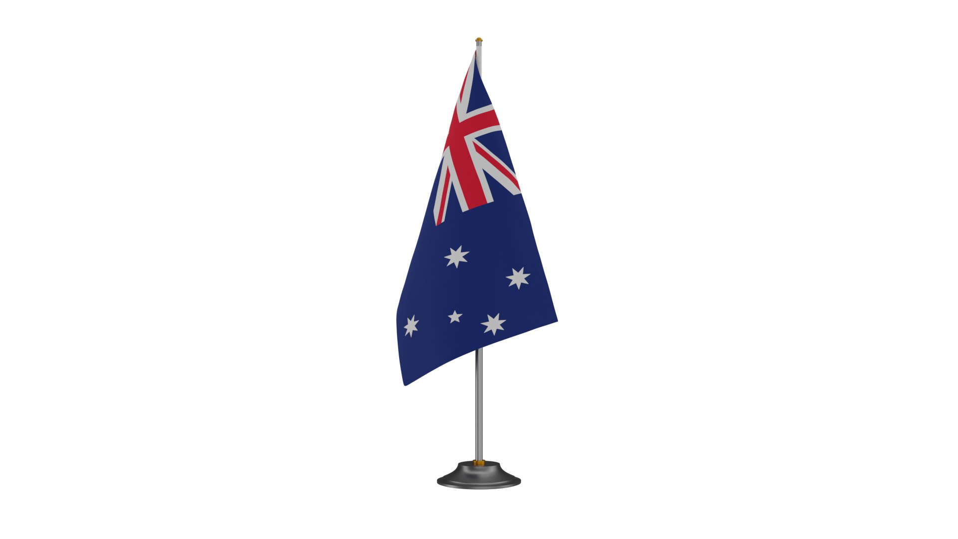 Australian Flags Model - TurboSquid 2207518