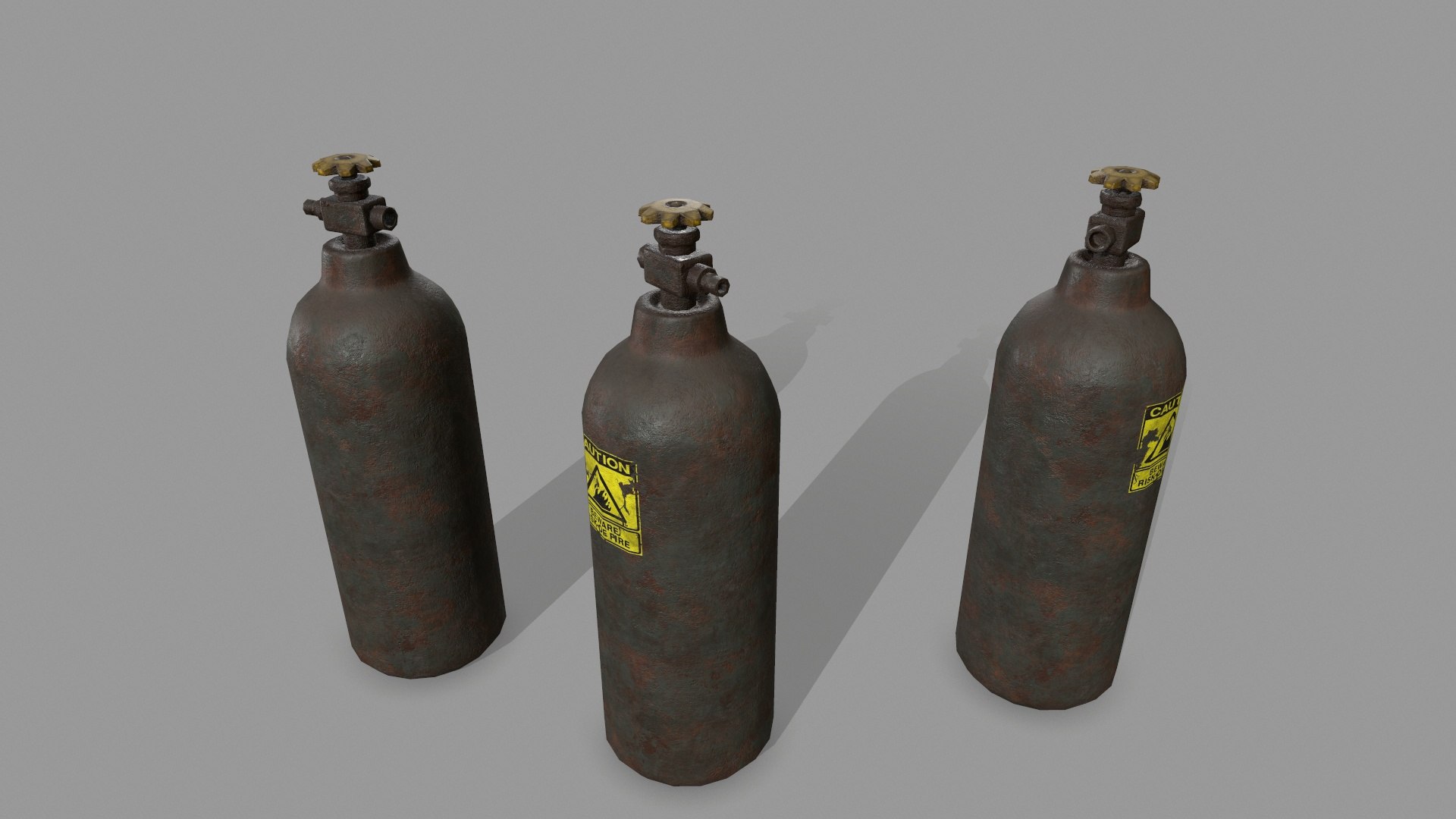 3D Oxygen Tank Model - TurboSquid 1508354