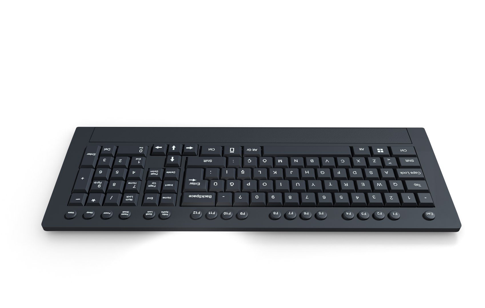 Keyboard Key Board Model - TurboSquid 1456903