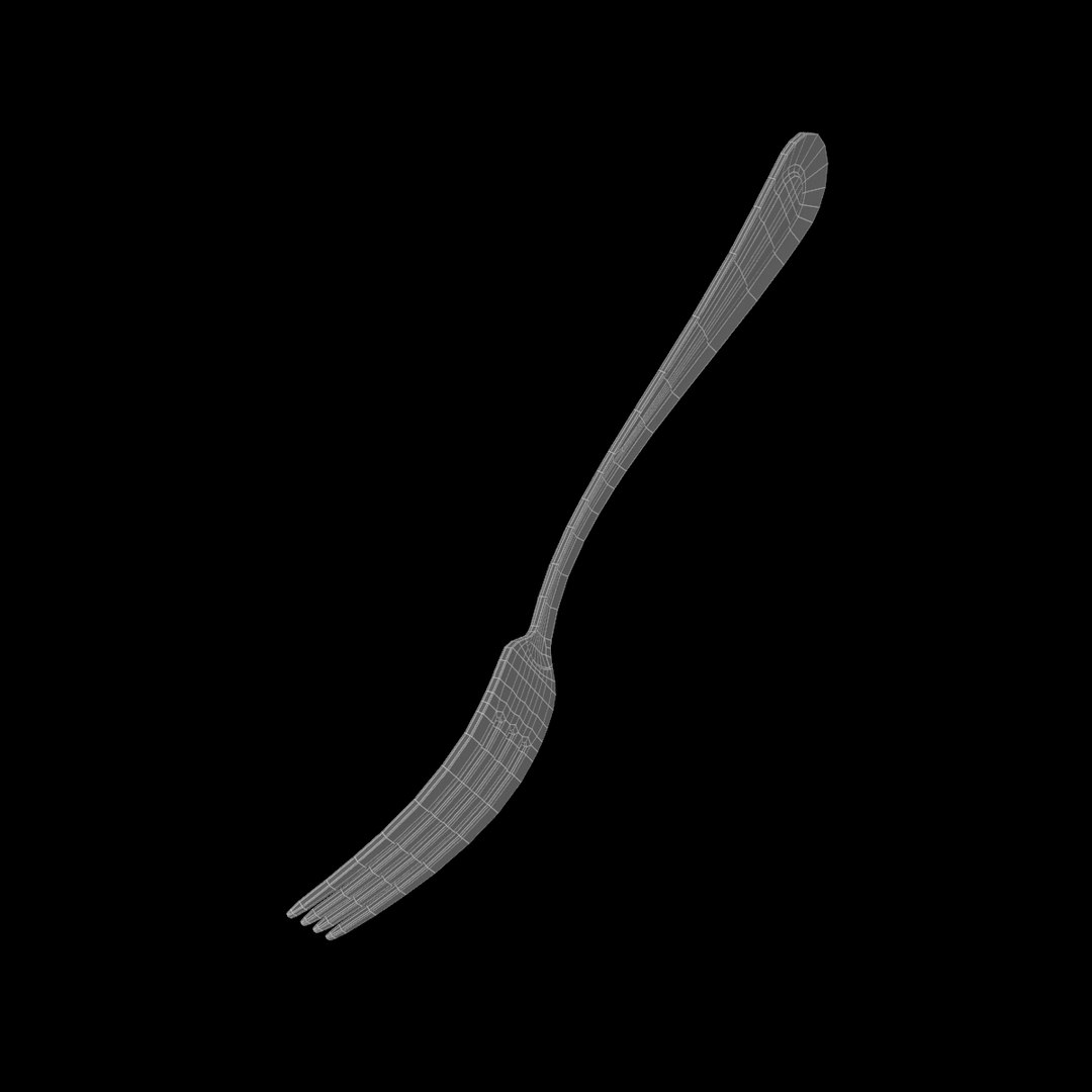 3D Dinner Fork Model | 1148688 | TurboSquid