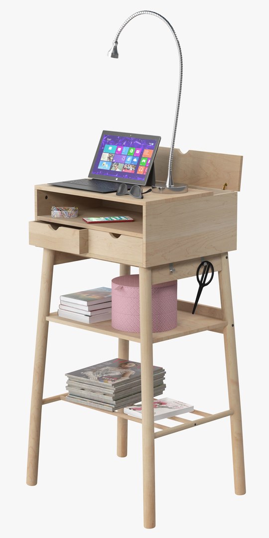 3D Ikea Knotten Standing Desks - TurboSquid 1307600