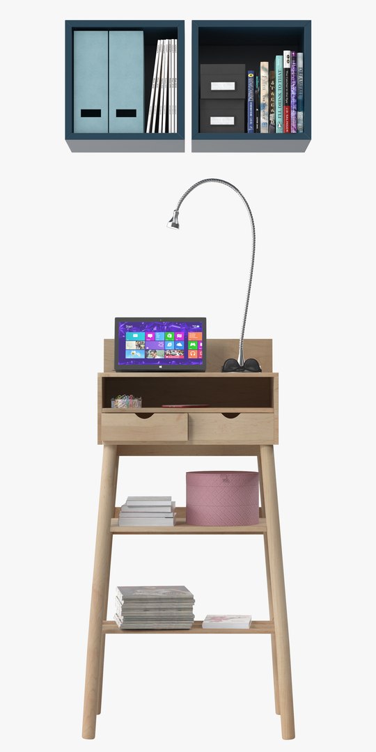 3D Ikea Knotten Standing Desks - TurboSquid 1307600