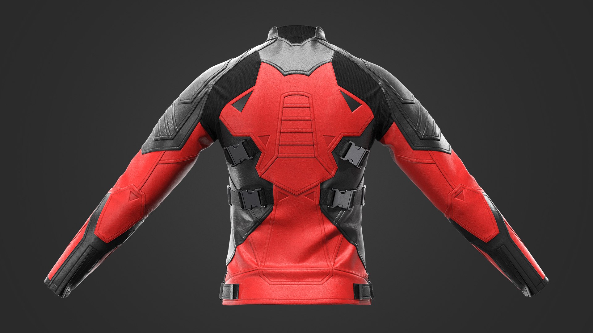 Cyberpunk Leather Jacket 3D Model - TurboSquid 1845875