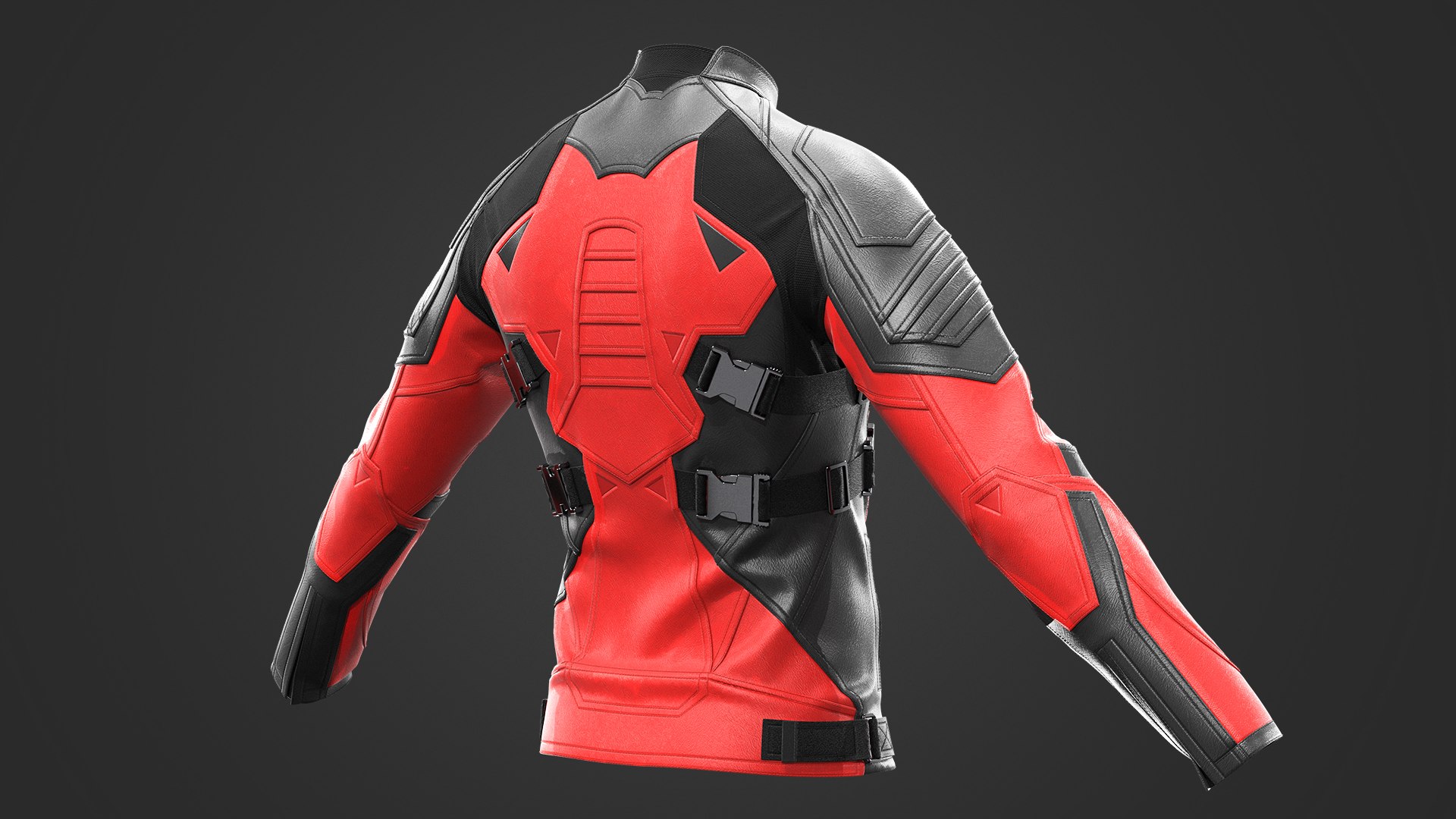 Cyberpunk Leather Jacket 3D Model - TurboSquid 1845875