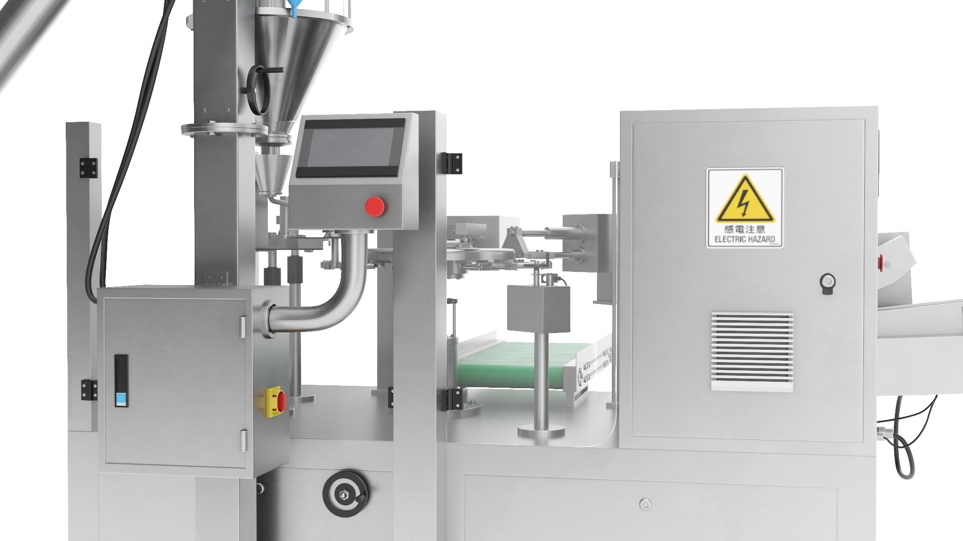 Premade Pouch Packaging Machine Powder 3D Model - TurboSquid 2343062