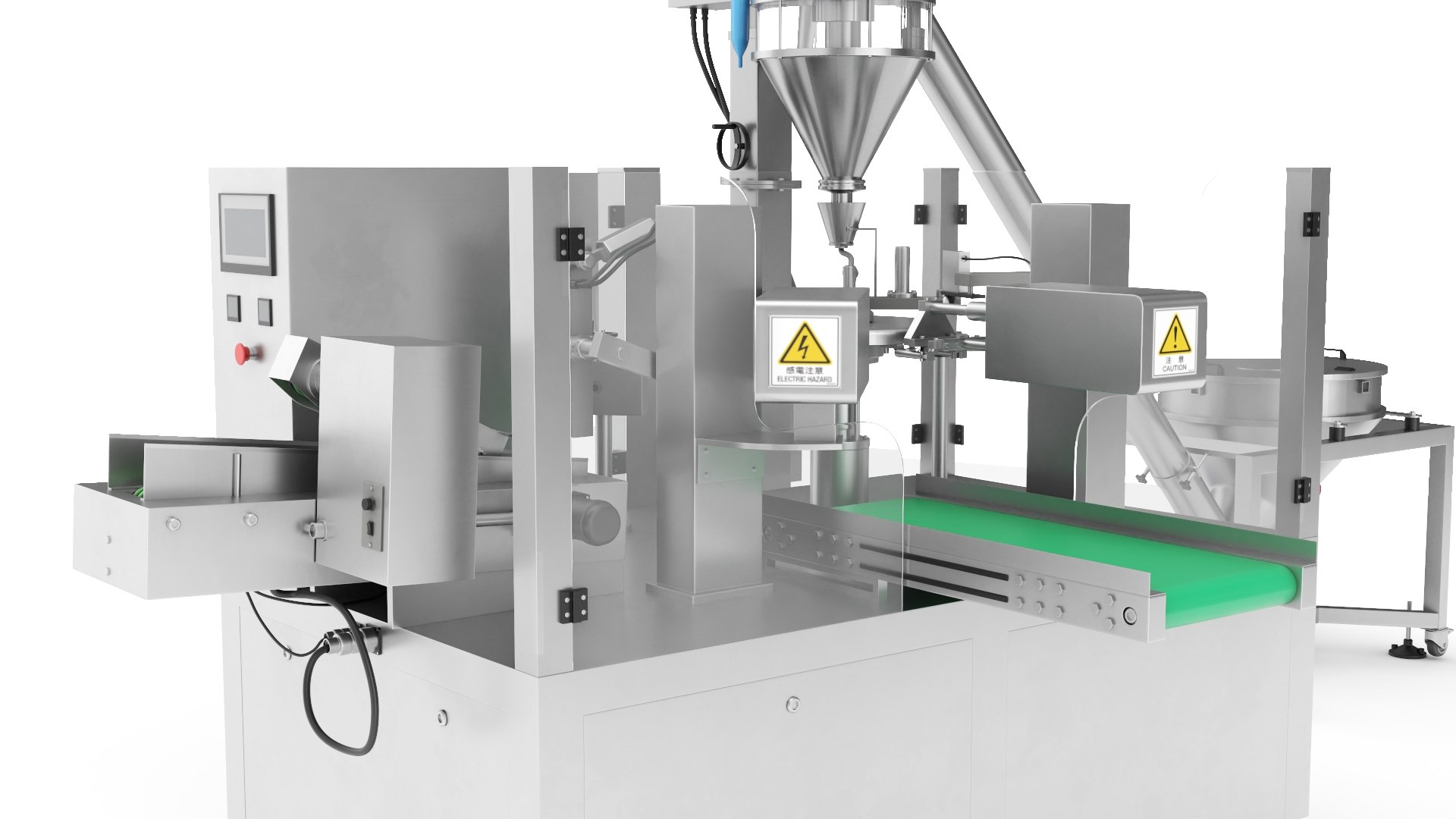 Premade Pouch Packaging Machine Powder 3D Model - TurboSquid 2343062