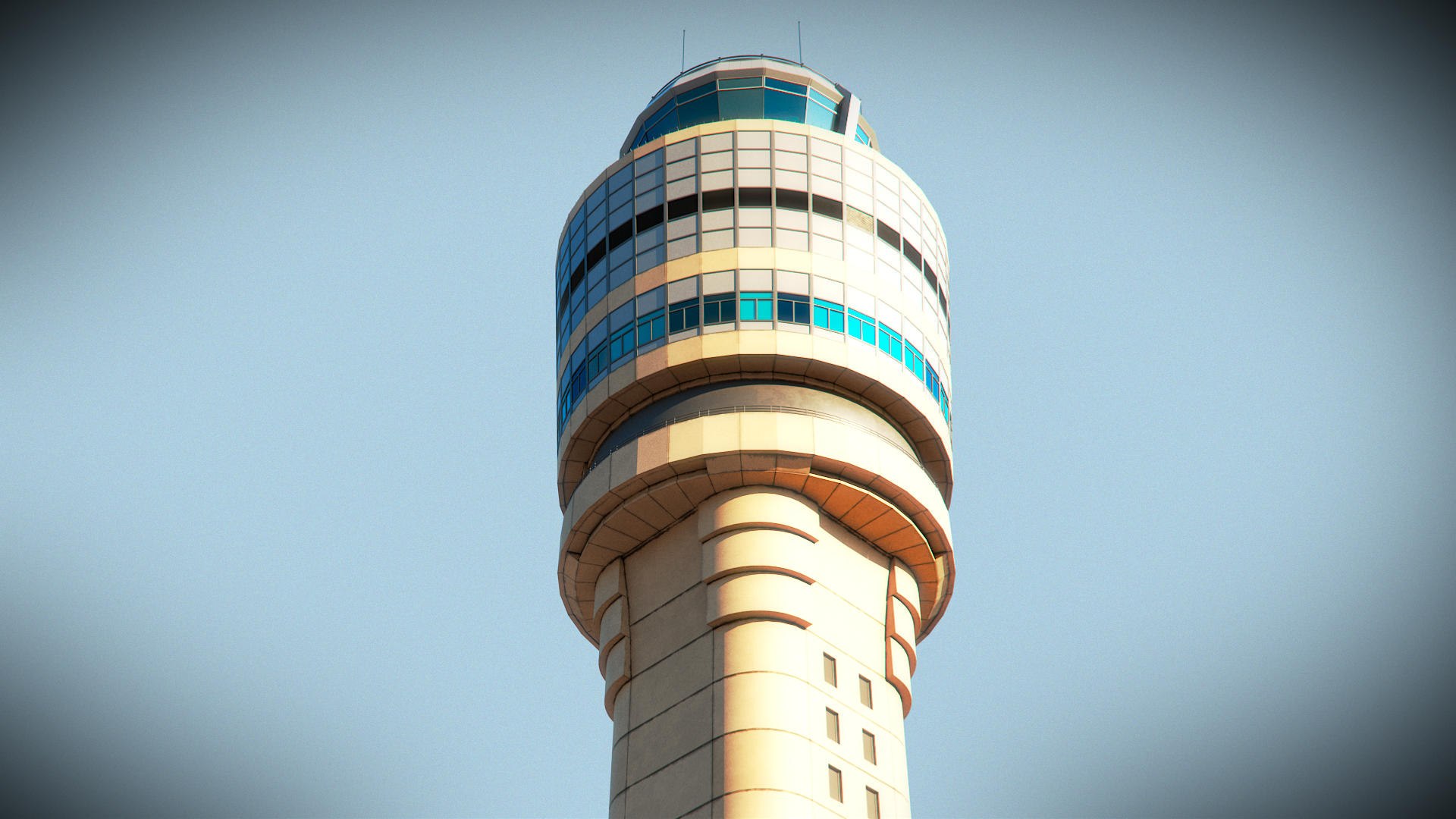 Atlanta Air Control Tower 3D - TurboSquid 1451973
