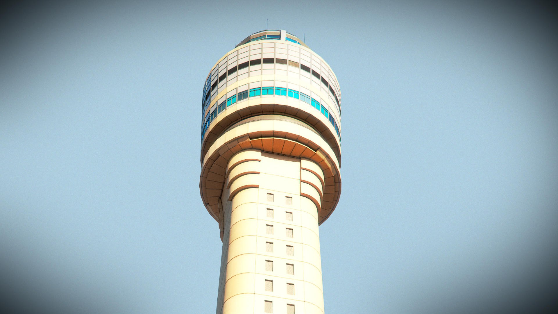 Atlanta Air Control Tower 3D - TurboSquid 1451973