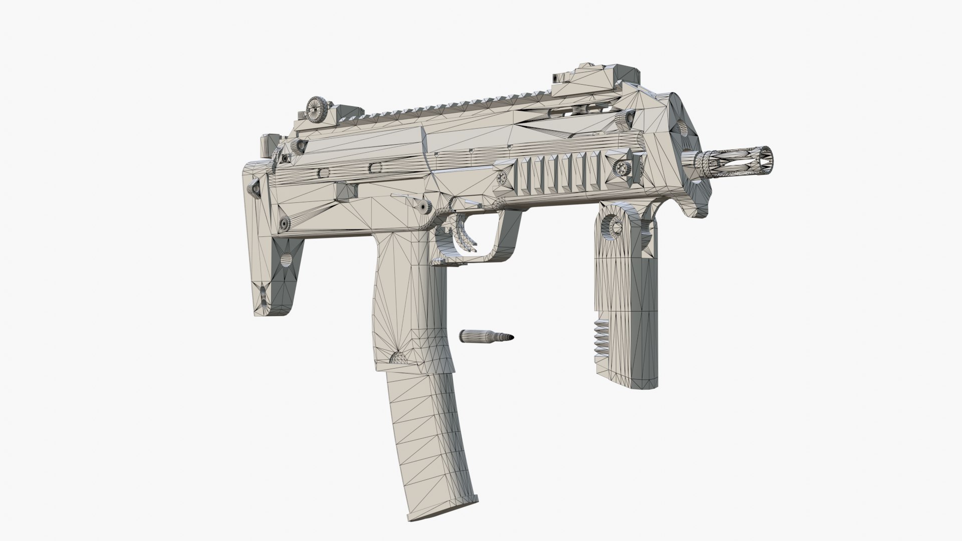 MP7 3D model - TurboSquid 1739504