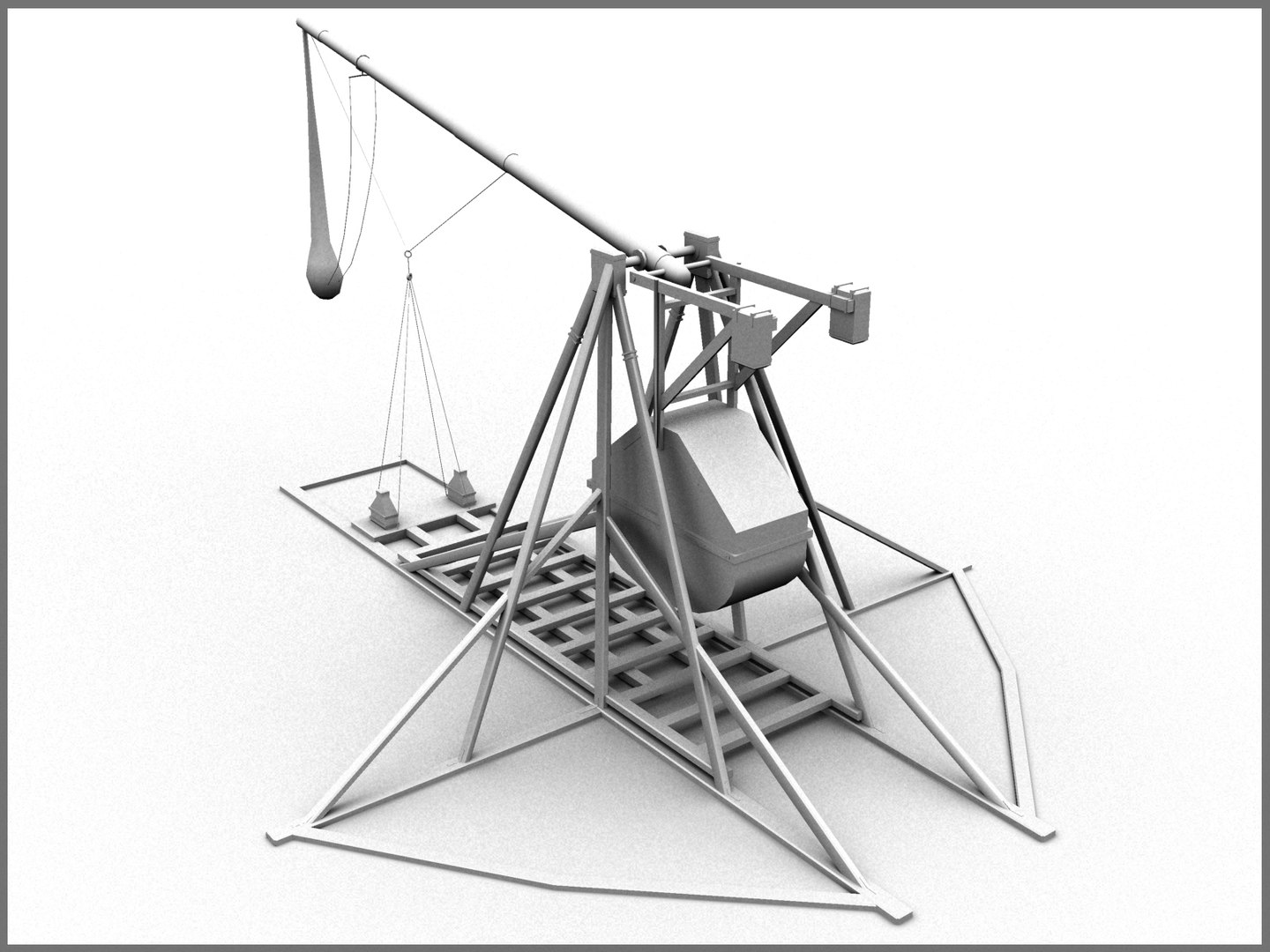 3d trebuchet