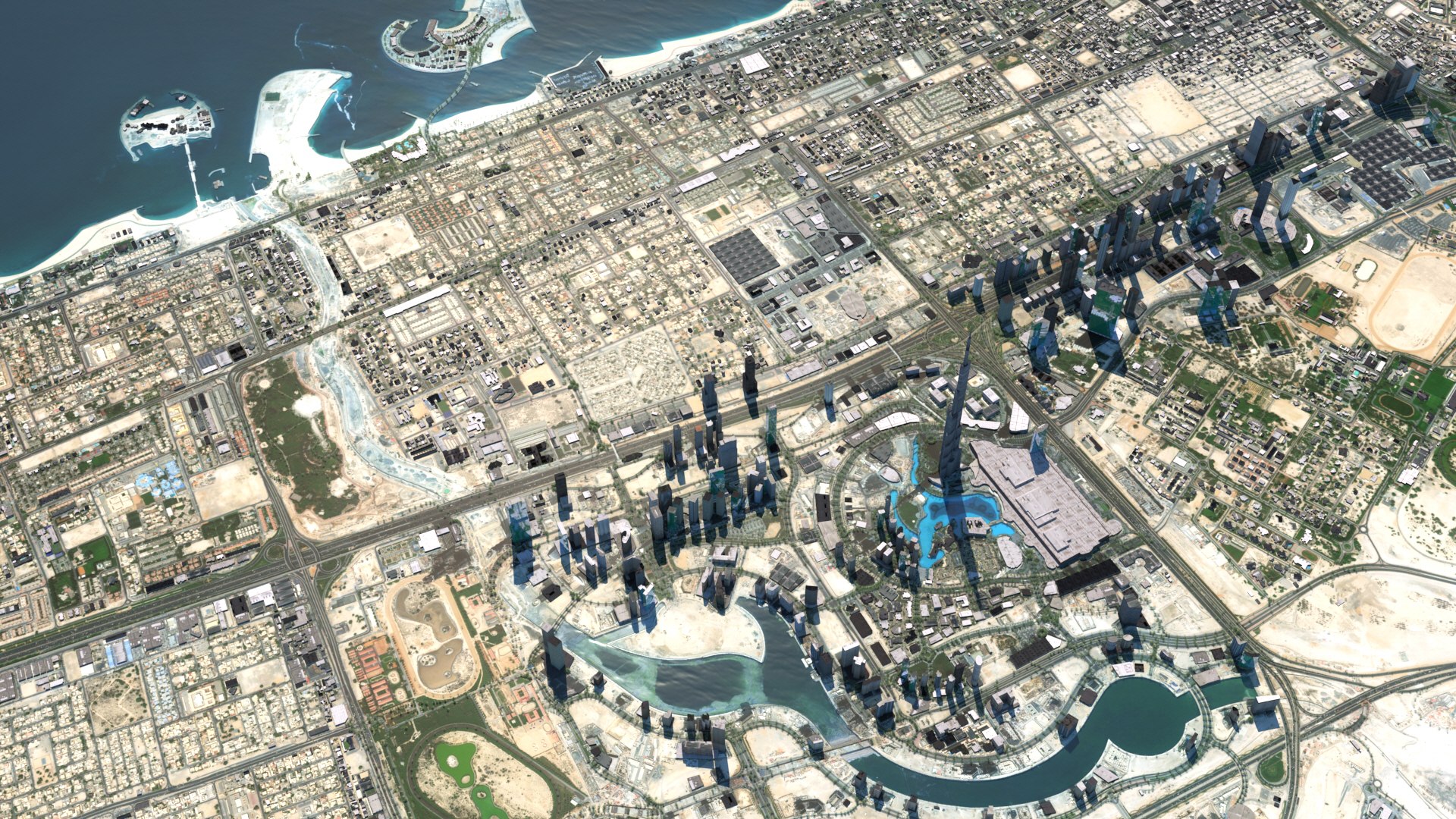 3D Dubai Model - TurboSquid 1449276